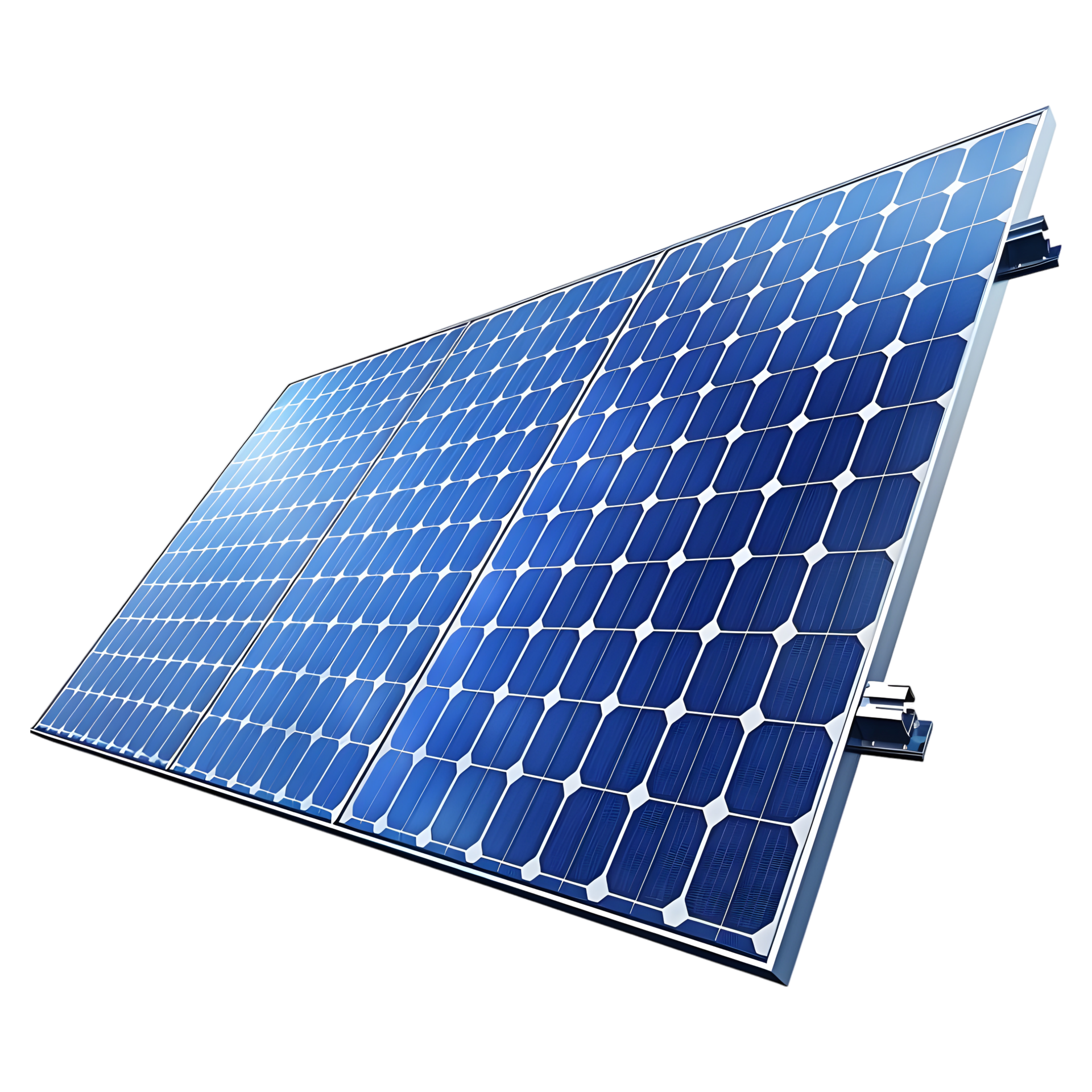 AI generated 3D Rendering of a Solar Panel on Transparent Background ...