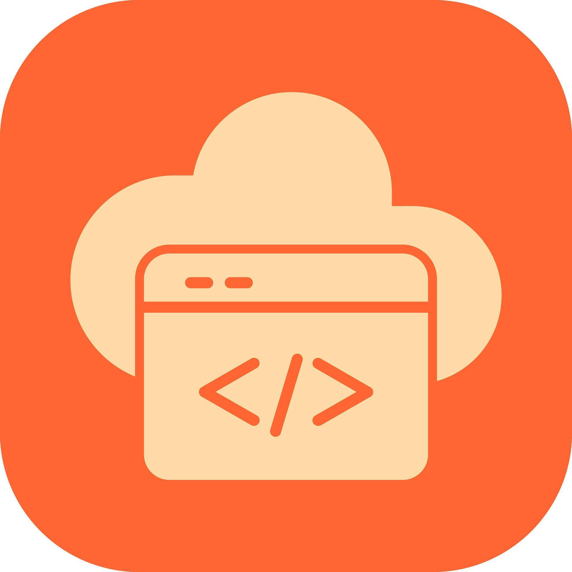 Cloud Coding Vector Icon 42257516 Vector Art at Vecteezy