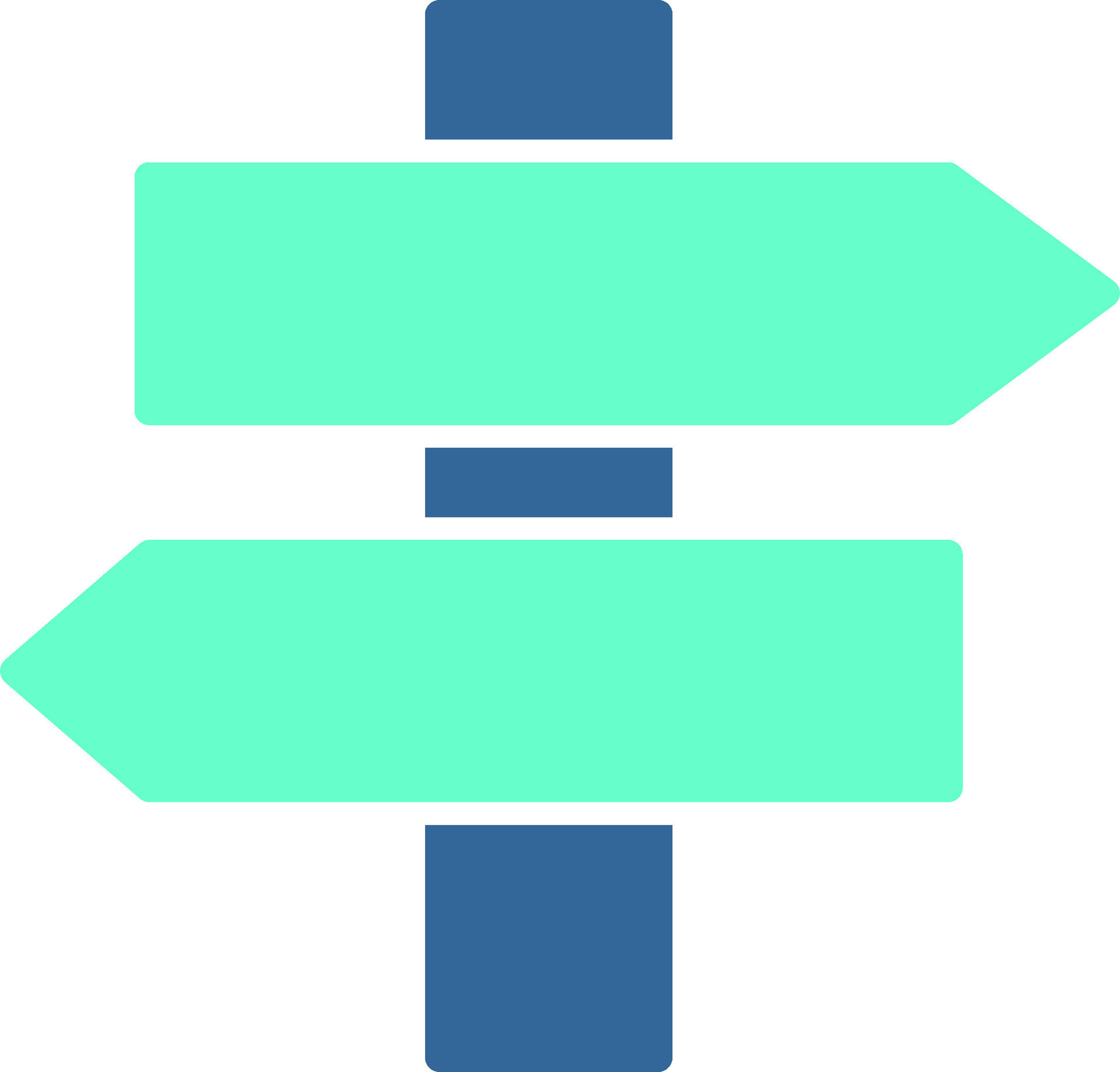 Signpost Vector Icon 42262244 Vector Art At Vecteezy