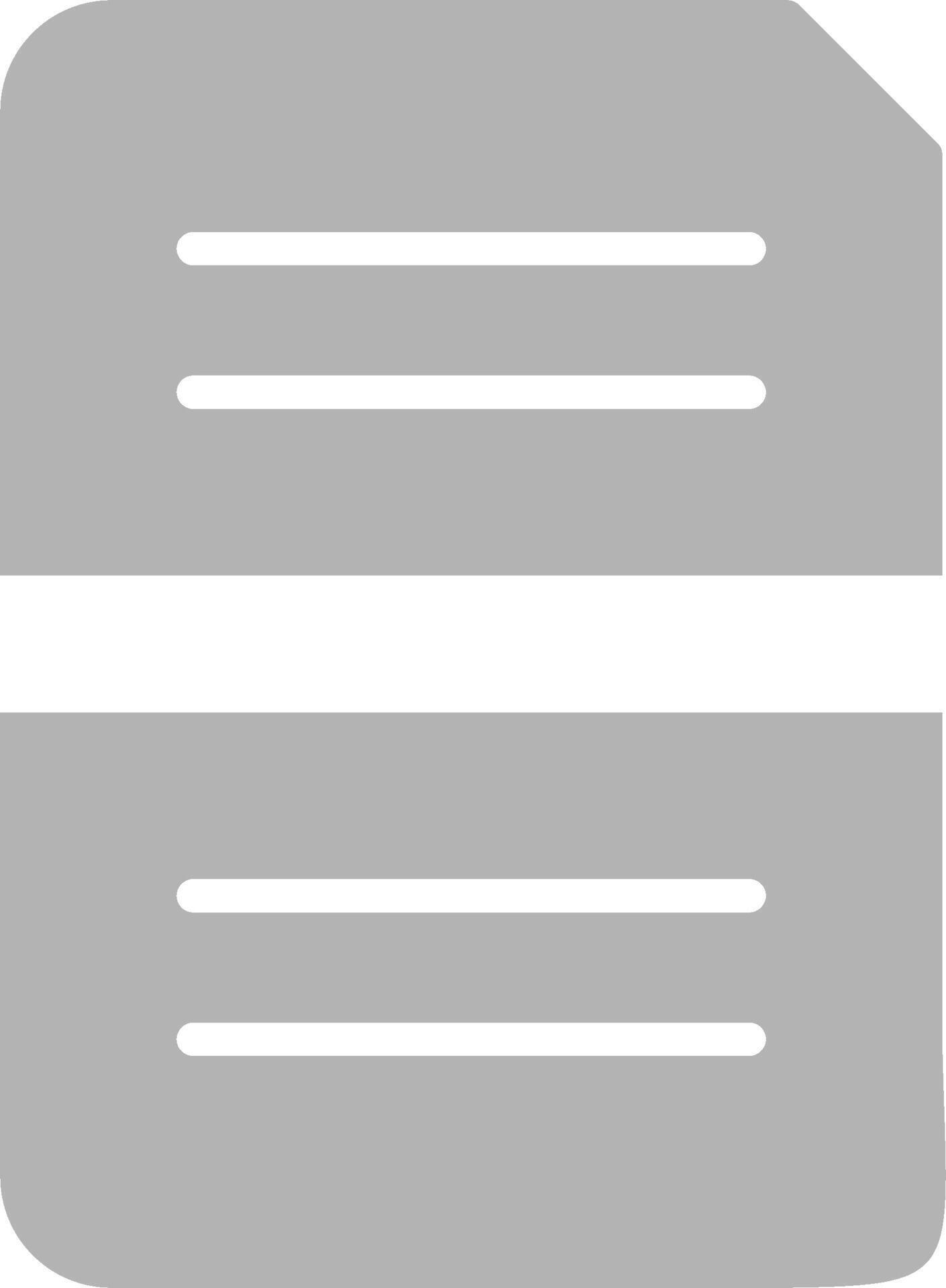 Split Document Vector Icon 42263501 Vector Art at Vecteezy