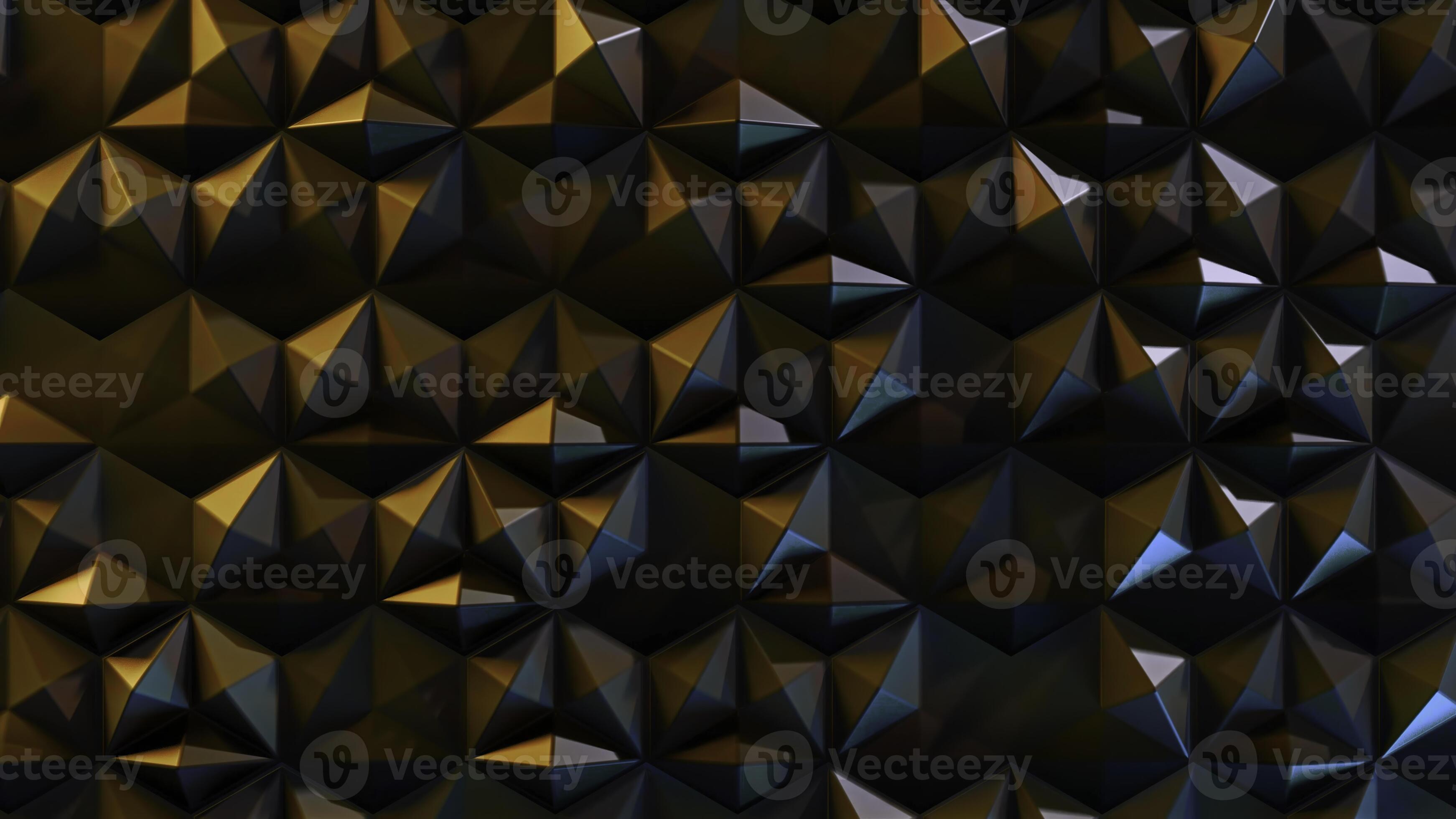 Geometric background of abstract moving triangles. Stock Animation ...