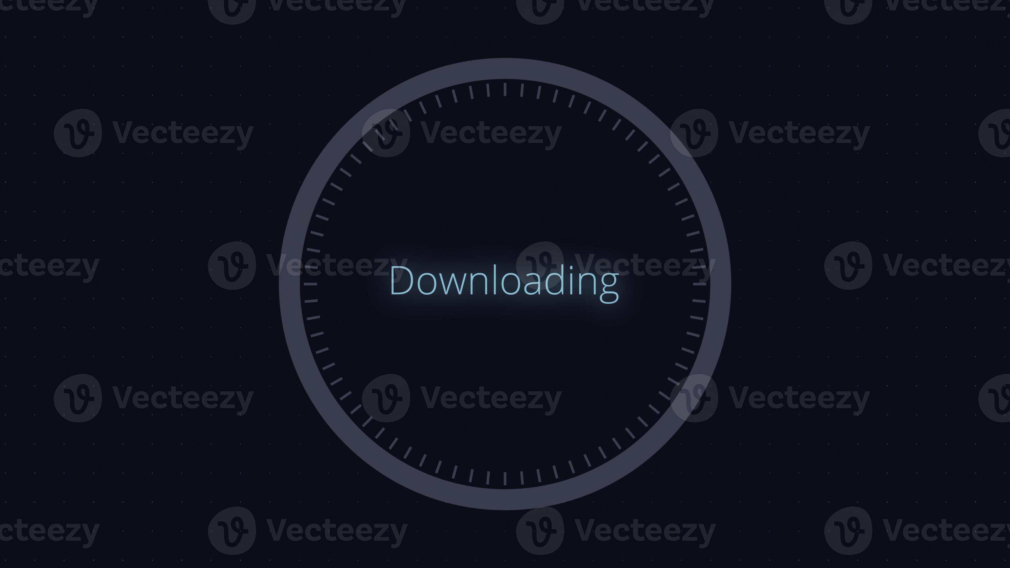 Infographics Circular Graph Animation Counting. Loading animation ...