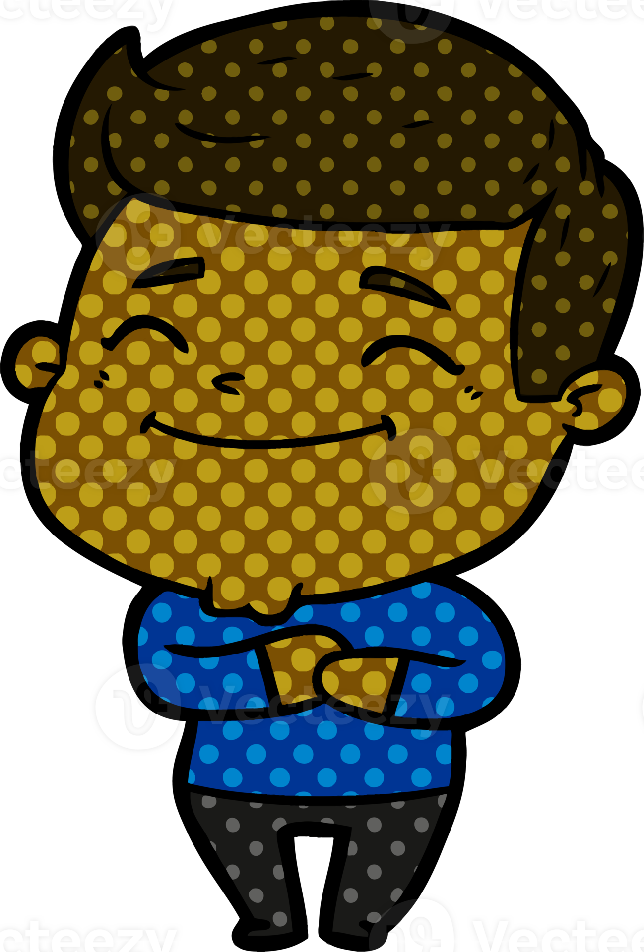 Happy Cartoon Man 42325827 Png