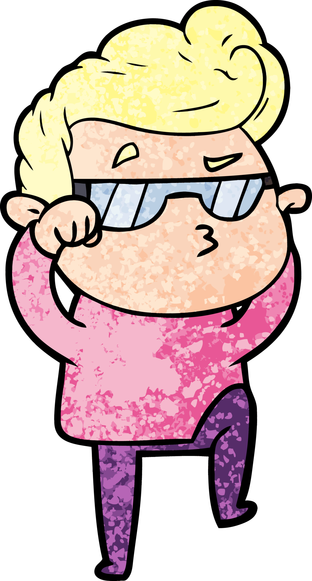 mec cool de dessin animé 42326319 PNG