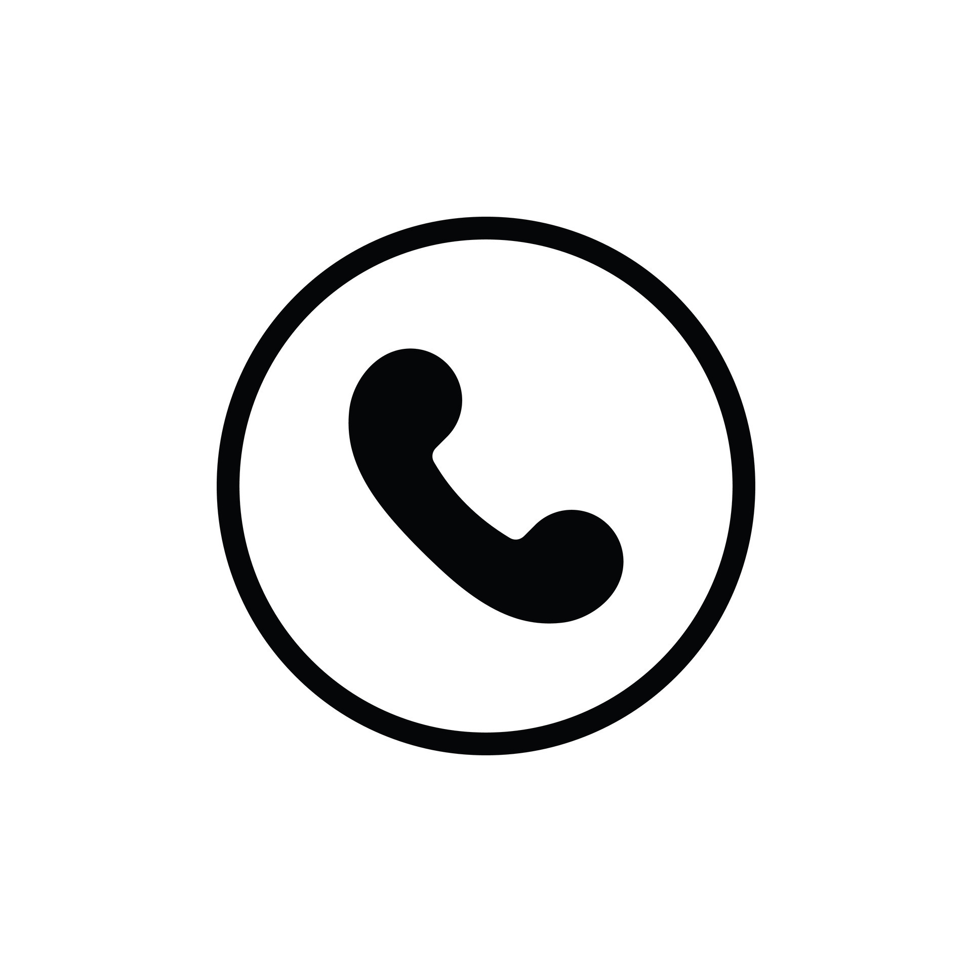 Phone Call icon collection. Telephone symbol. Telephone call symbol ...