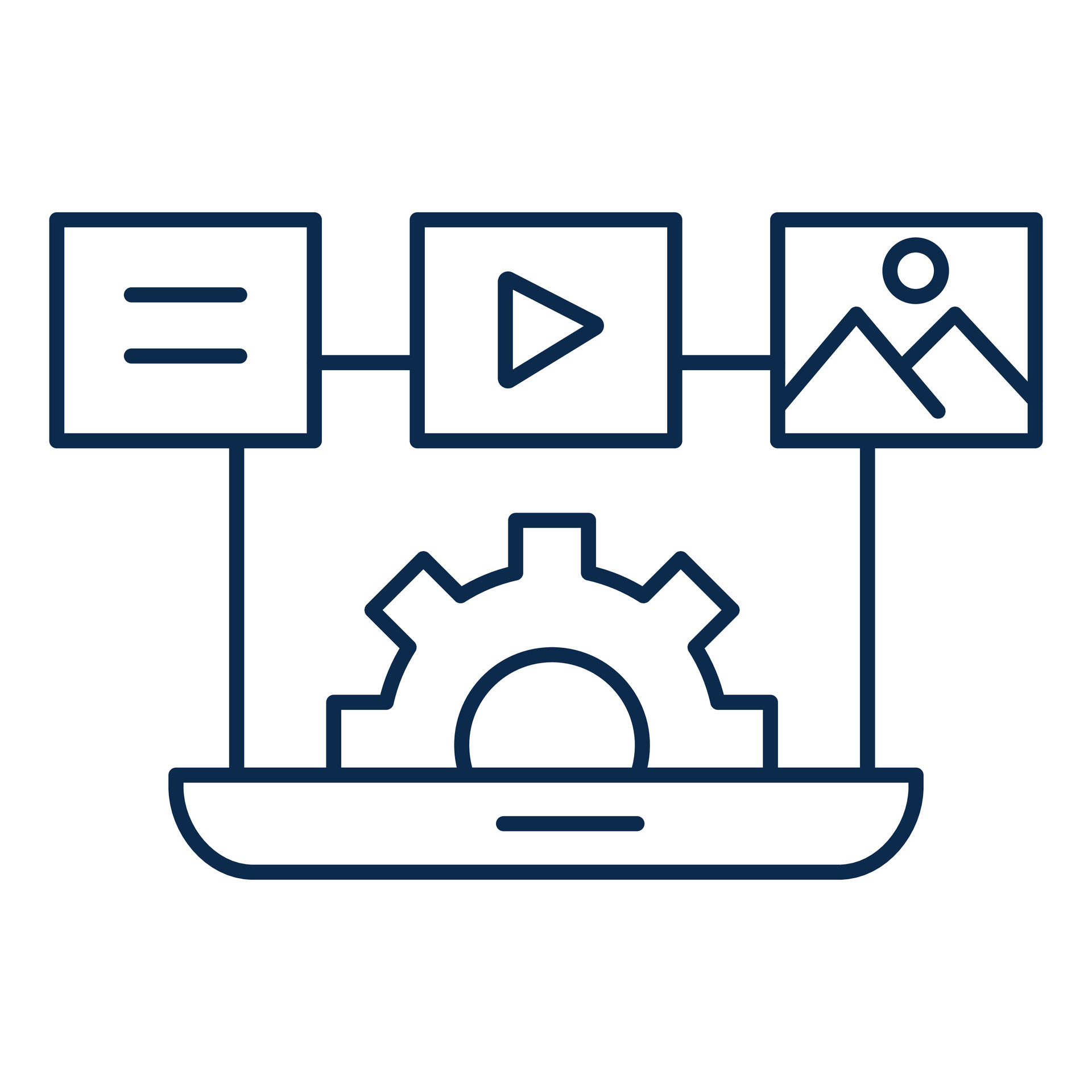 Strategic Content Optimization. Content Optimization Icon 42351379 ...