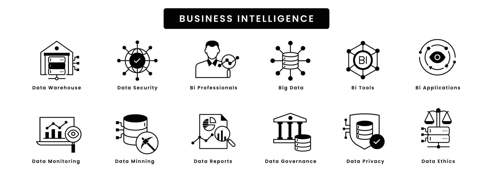 Business Intelligence Icons - A Set of High-Quality Icons for Business ... Business Intelligence Icons - A Set of High-Quality Icons for Business ...
