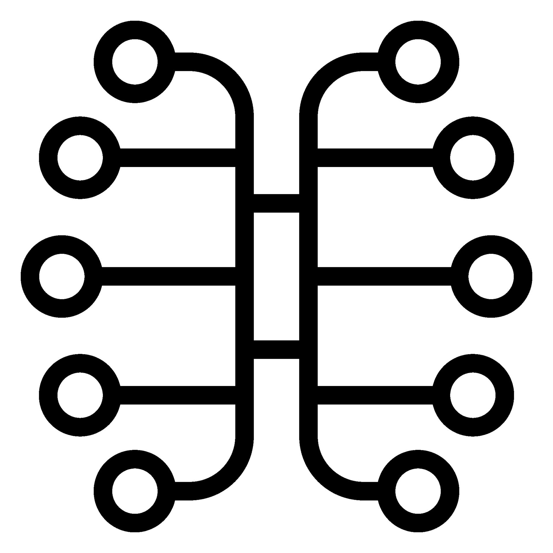 ai line icon 42365264 Vector Art at Vecteezy