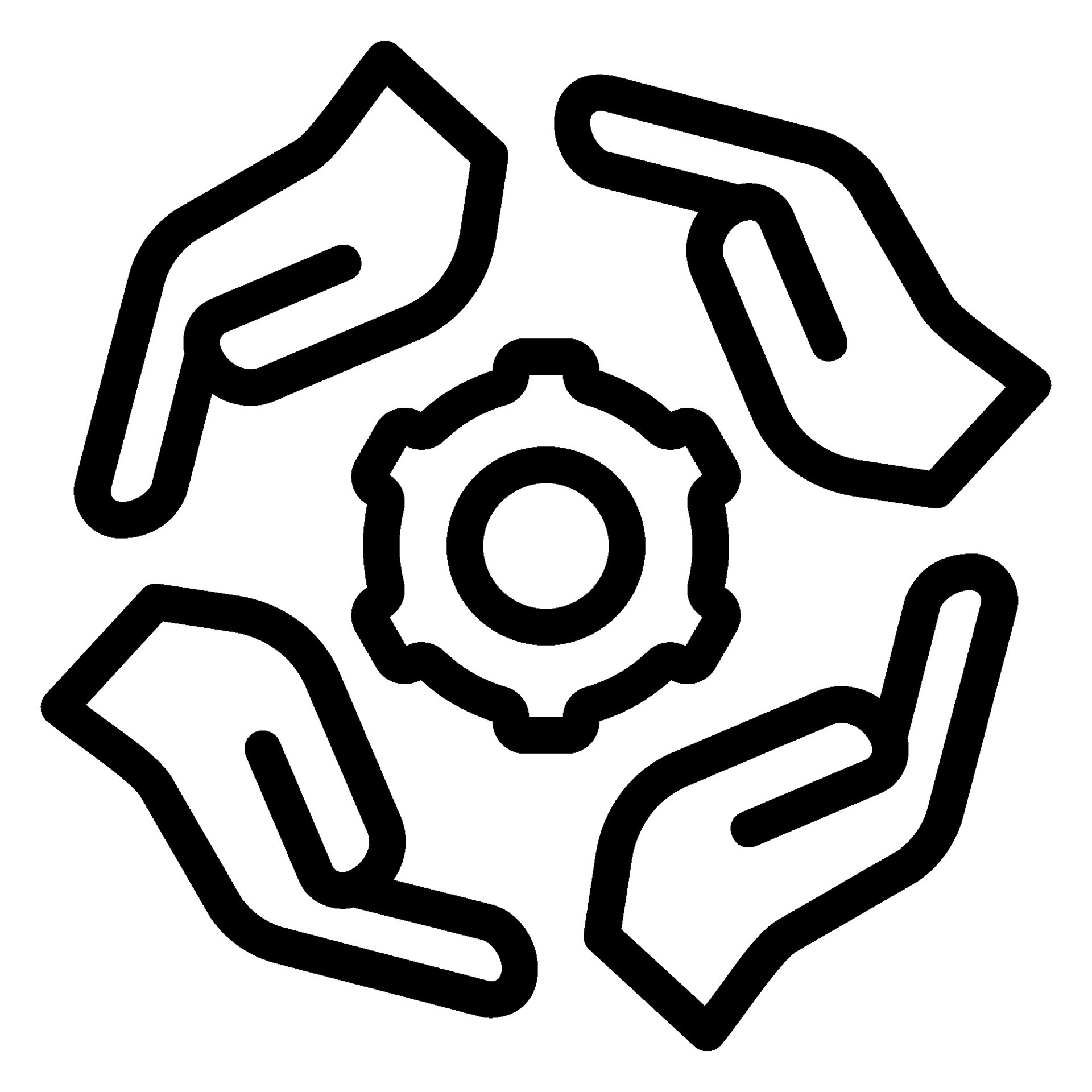 Management Line Icon 42365287 Vector Art At Vecteezy