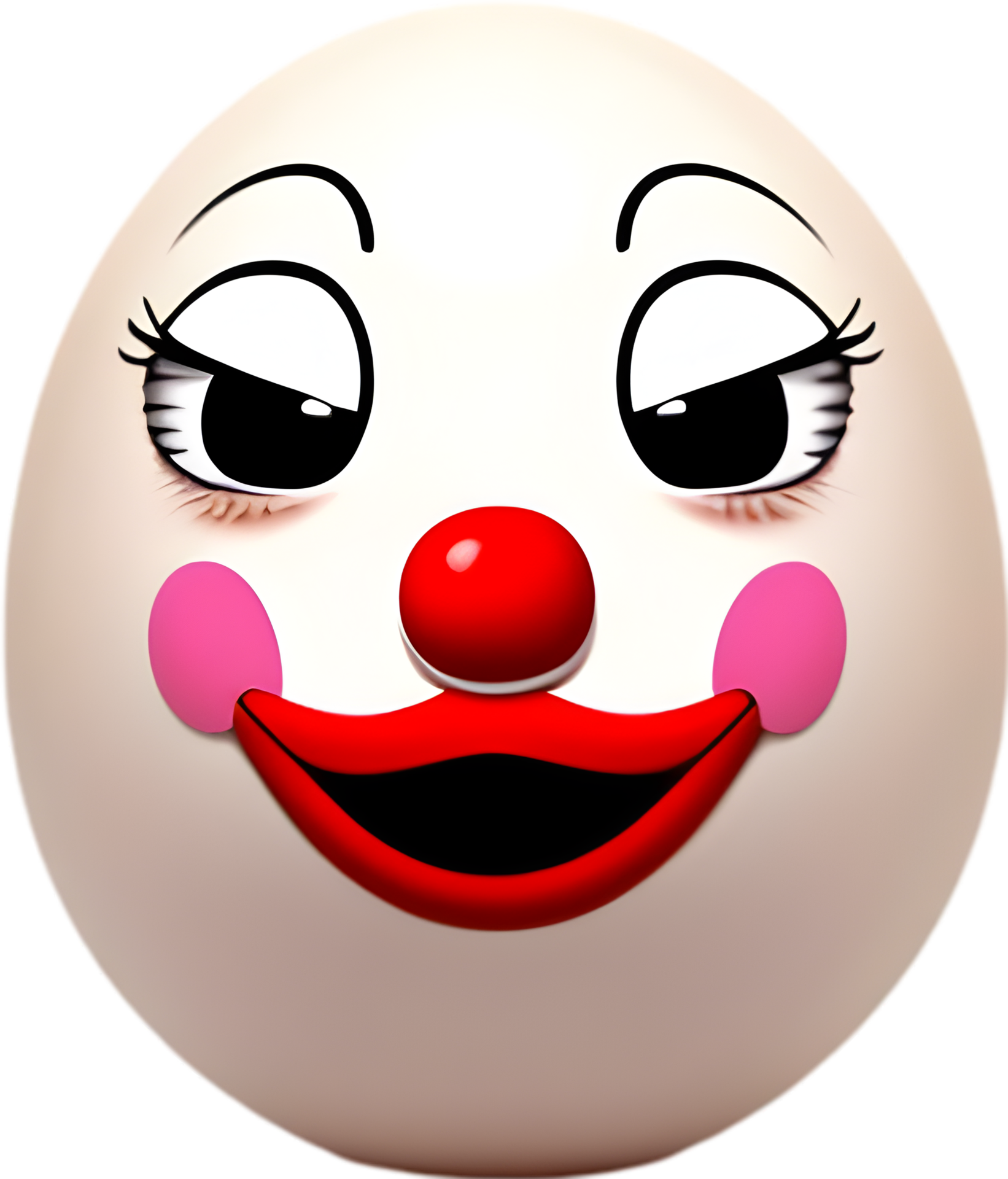 Ai Generated Cute Cartoon Kawaii Egg Icon 42368206 Png