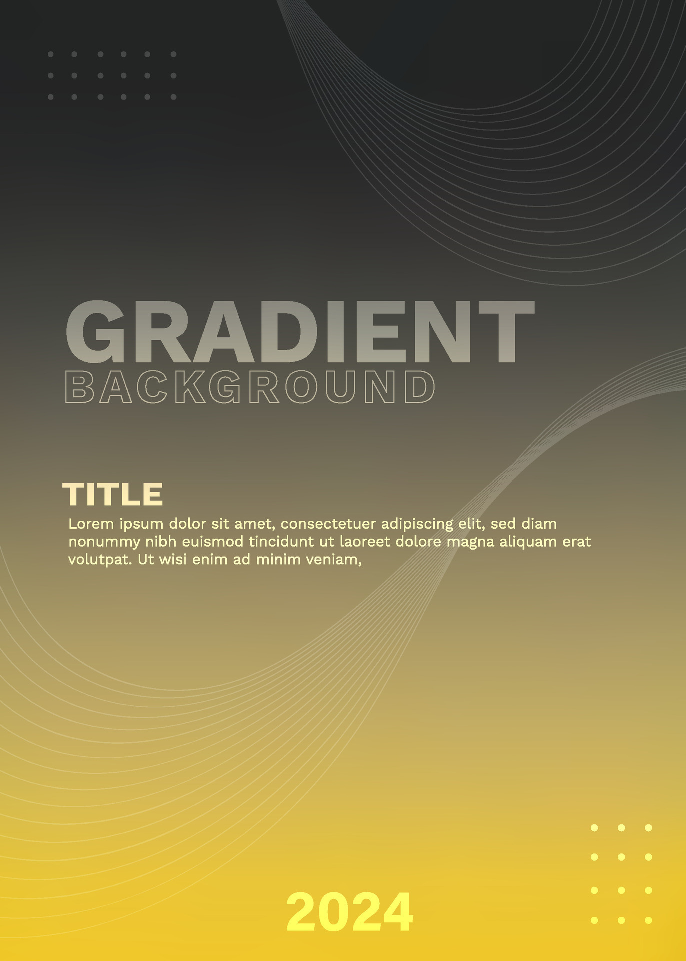 Template Vector Gradient Text 42370515 Vector Art at Vecteezy