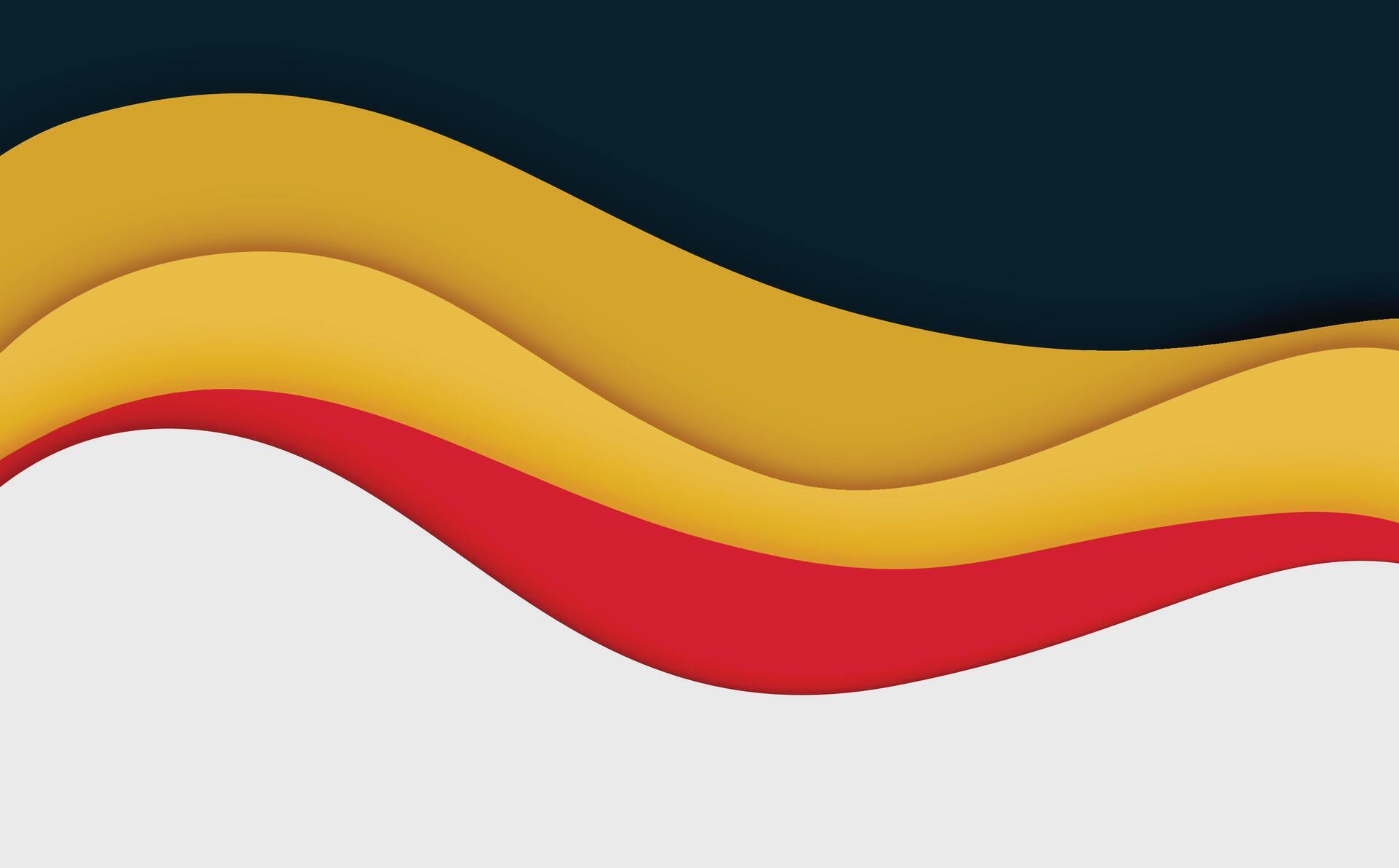 Multi Layers Color Texture 3d Papercut Layers In Gradient Vector Banner