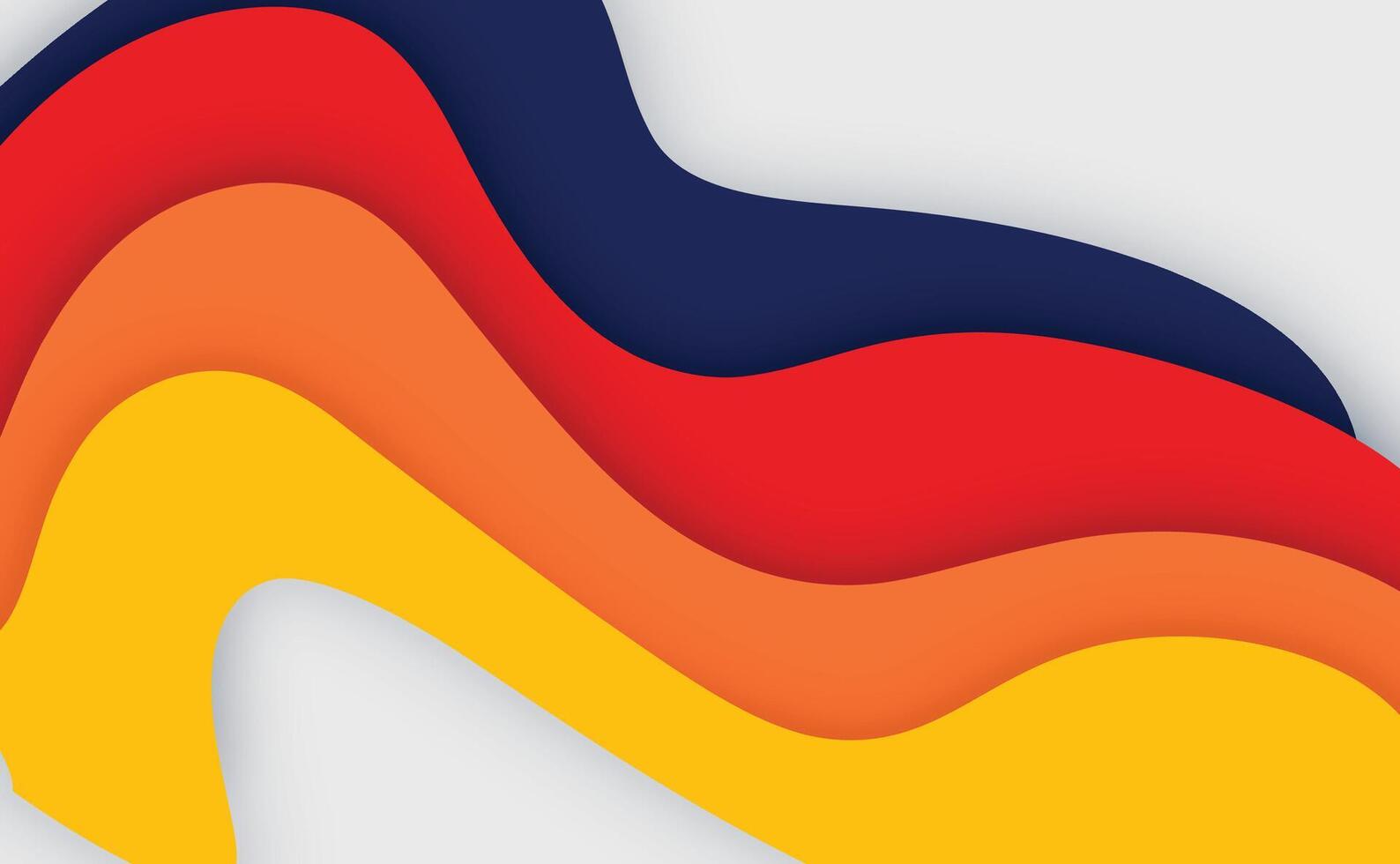 Multi Layers Color Texture 3d Papercut Layers In Gradient Vector Banner Carving Art Cover