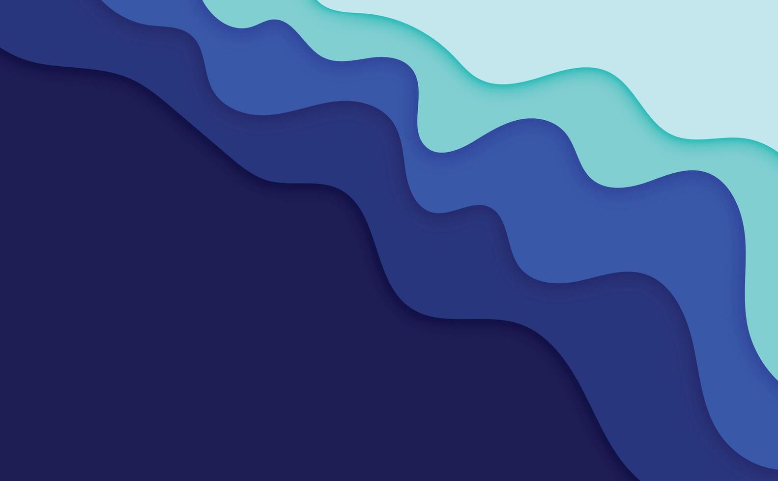 Multi Layers Color Texture 3d Papercut Layers In Gradient Vector Banner Carving Art Cover