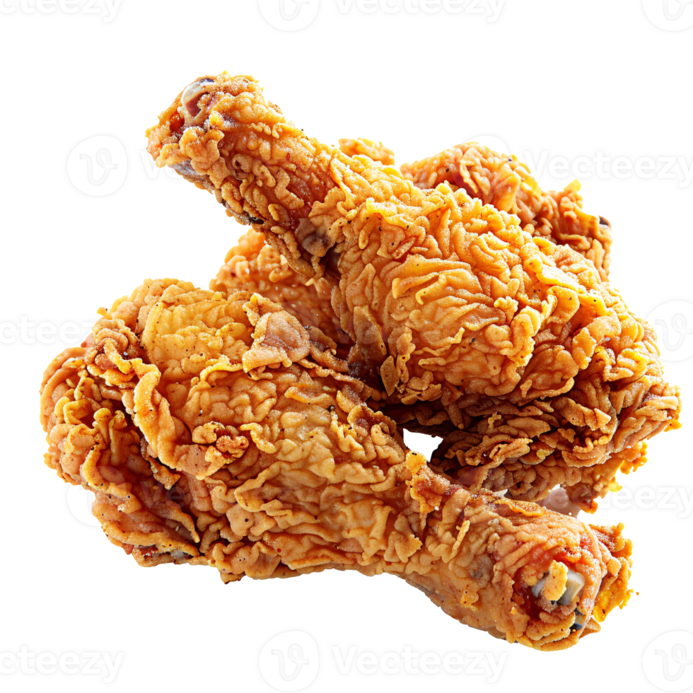 Crispy Fried Chicken Wings And Legs With Isolated 42380744 Png