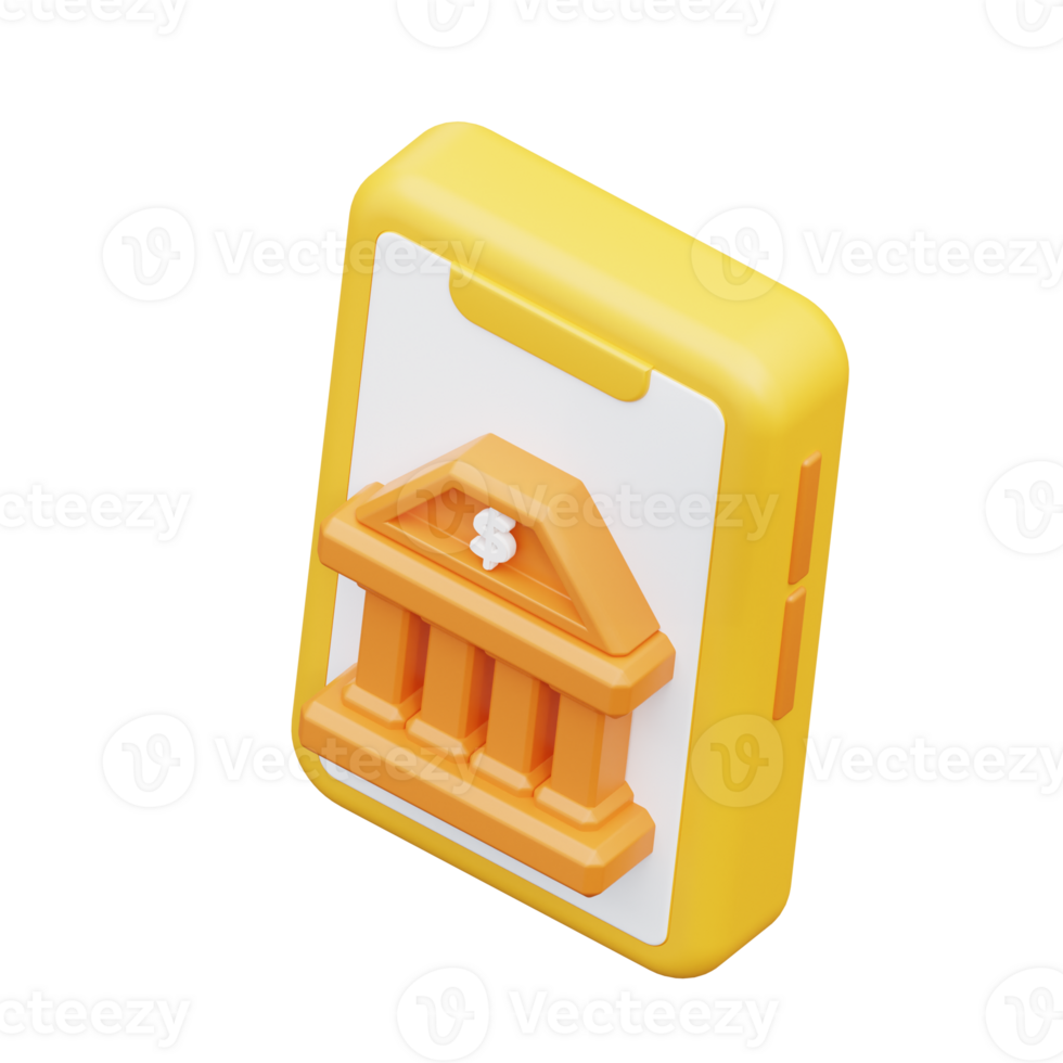 3d illustration mobile banking 42381684 PNG 3d illustration mobile banking 42381684 PNG