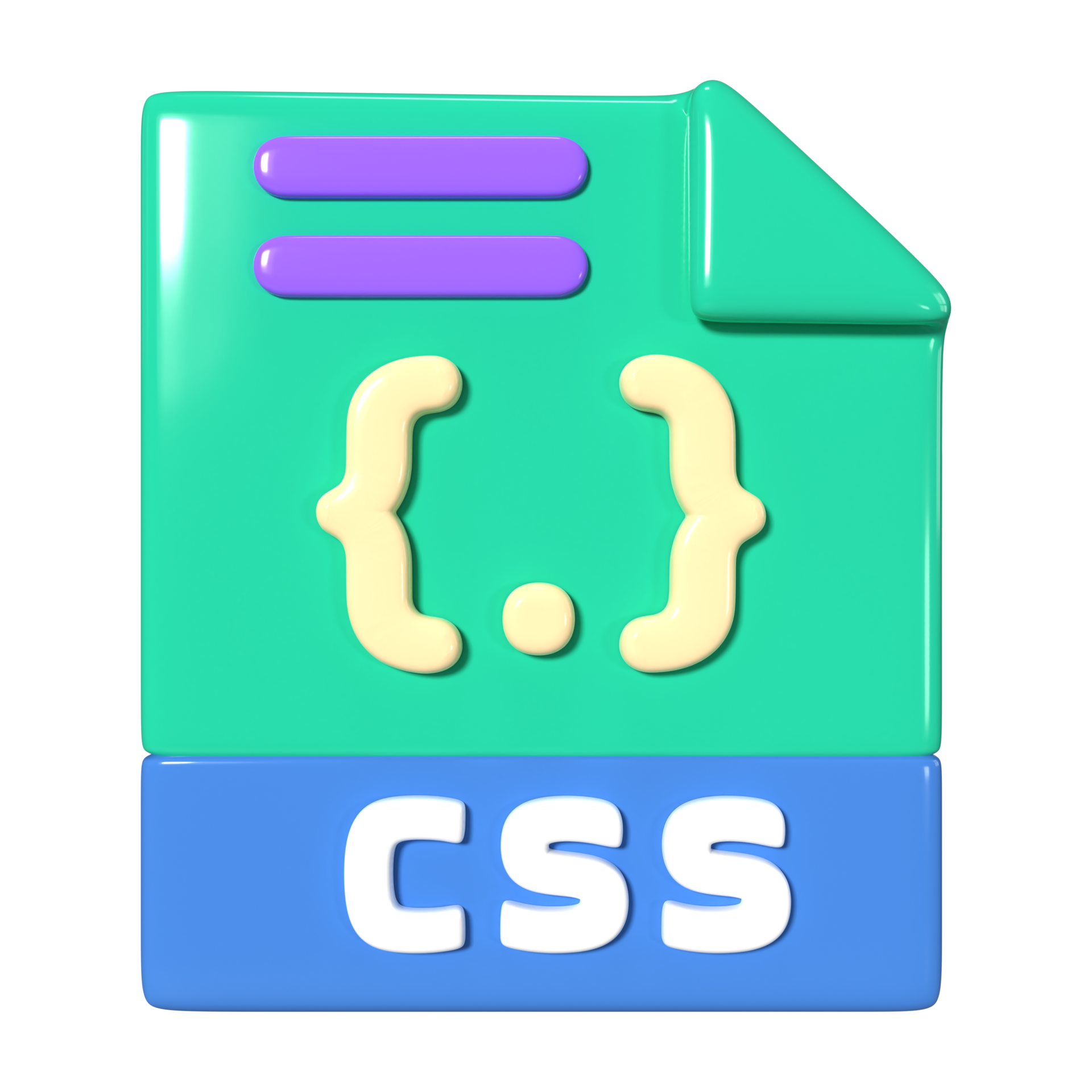 Css File 3d Illustration Icon 42382089 Png