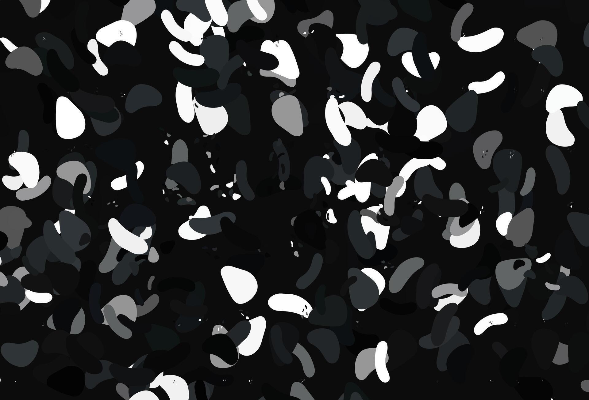 Light Black vector texture with random forms. 42382708 Vector Art at ...