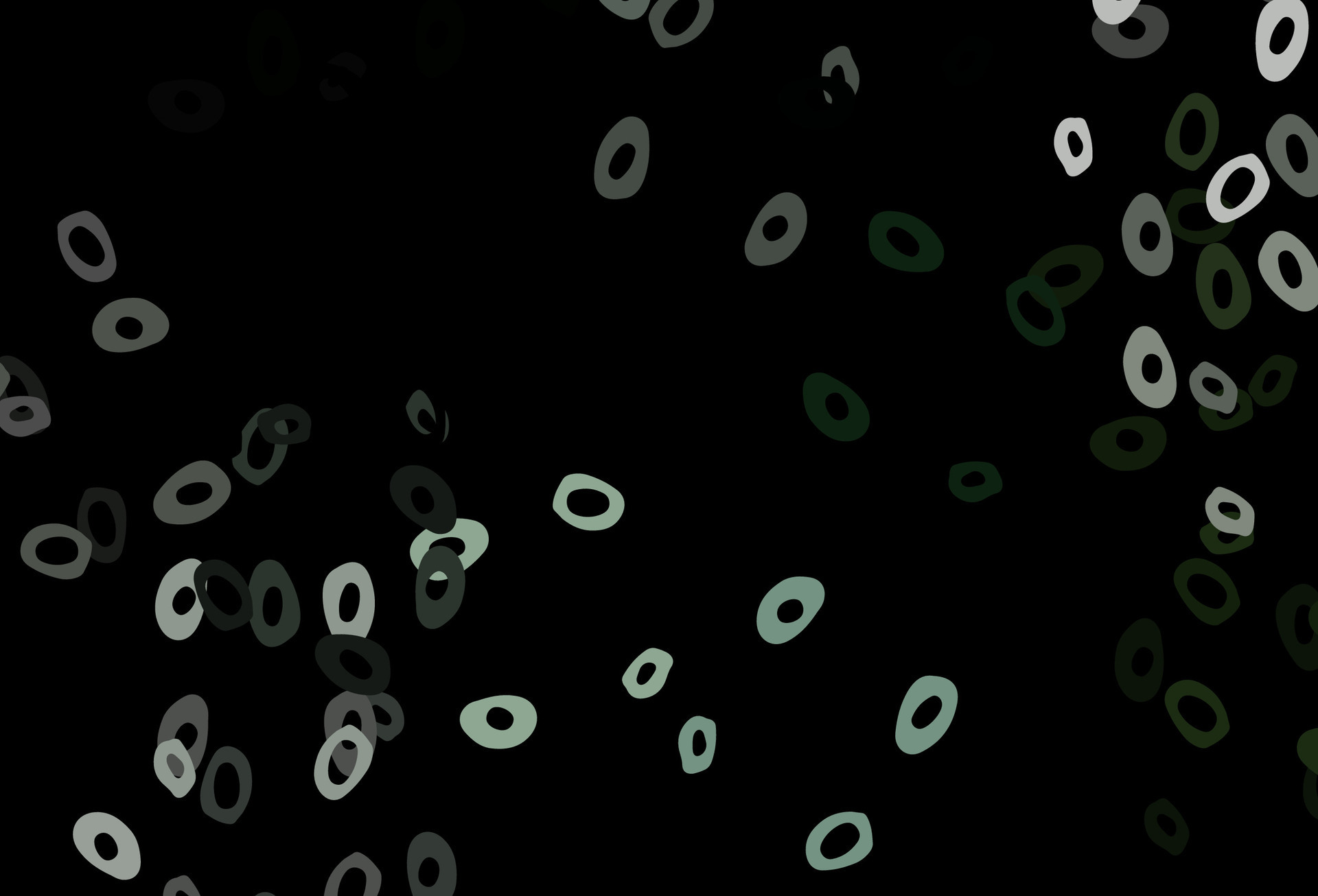 Dark Green Vector Pattern With Spheres 42383053 Vector Art At Vecteezy