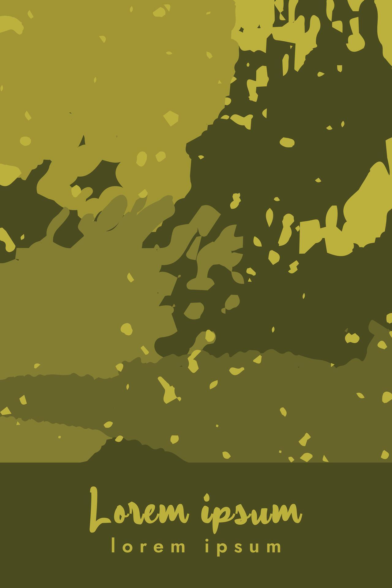 Abstract artistic background, colorful abstract vector template. Brush ...