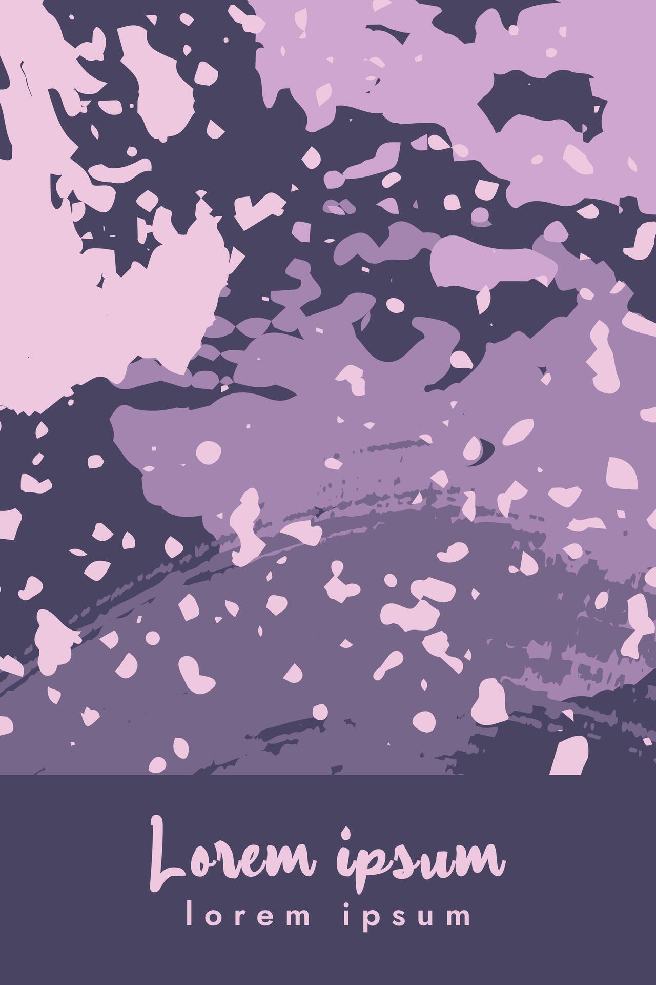 Abstract artistic background, colorful abstract vector template. Brush ...