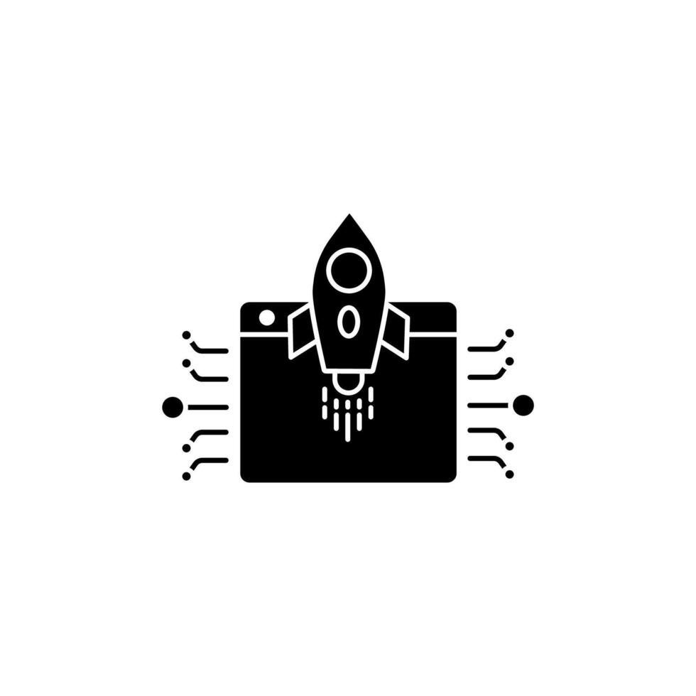 Fintech Concept Line Icon Simple Element Illustration Fintech Concept