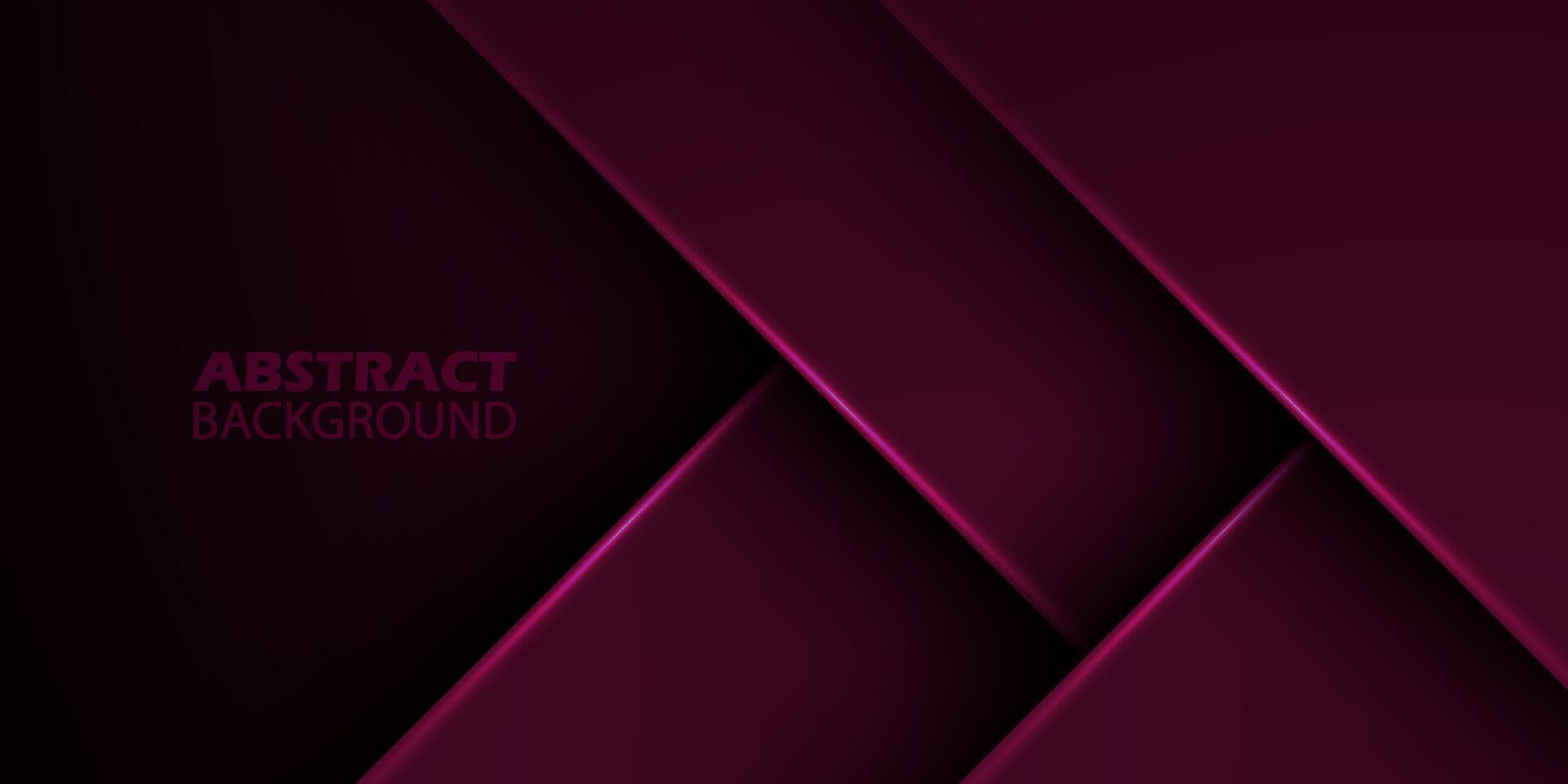 Abstract simple dark red gradient illustration background with 3d look design. Overlap square ...