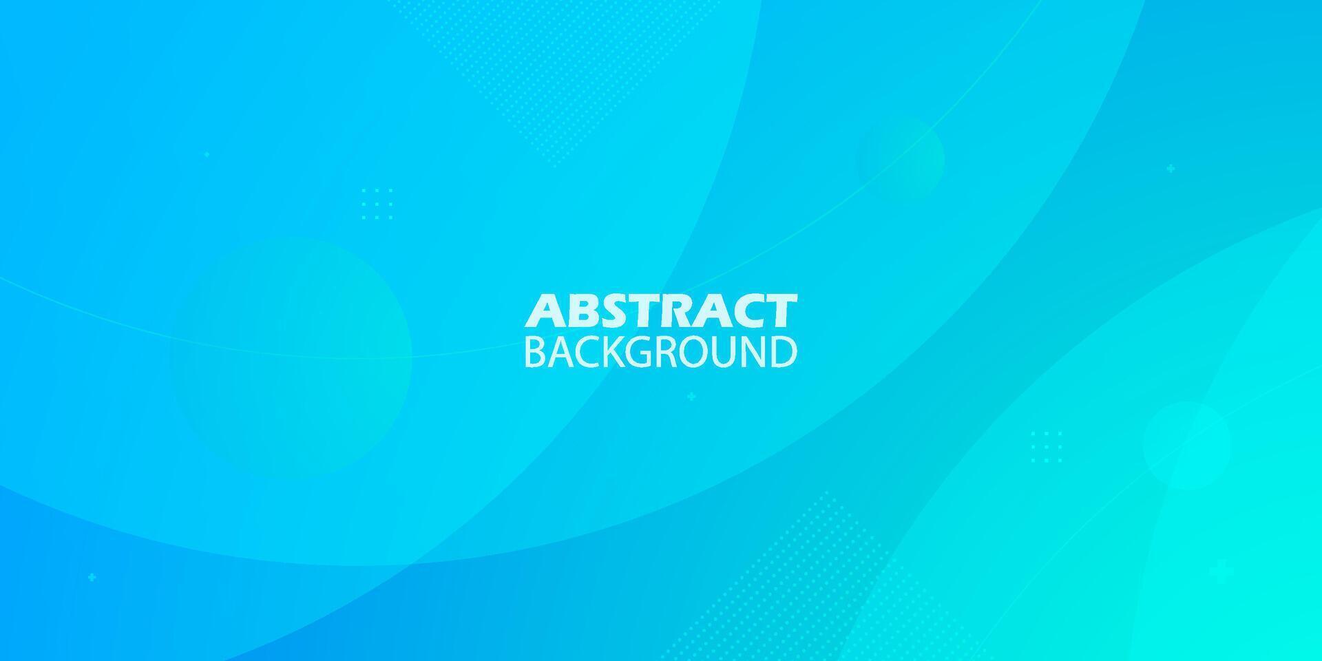 Abstract bright blue and green gradient illustration background with ...