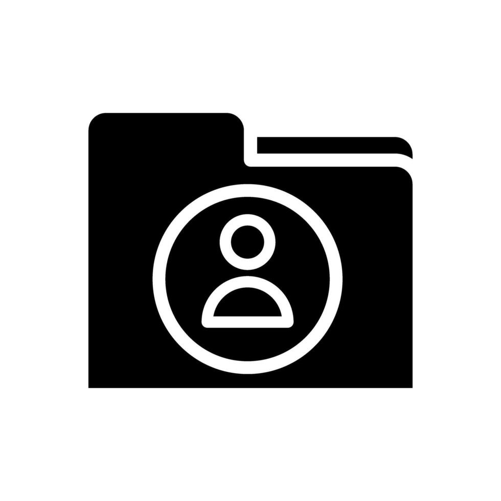 Users icon vector. Data archive illustration sign. Database symbol ...