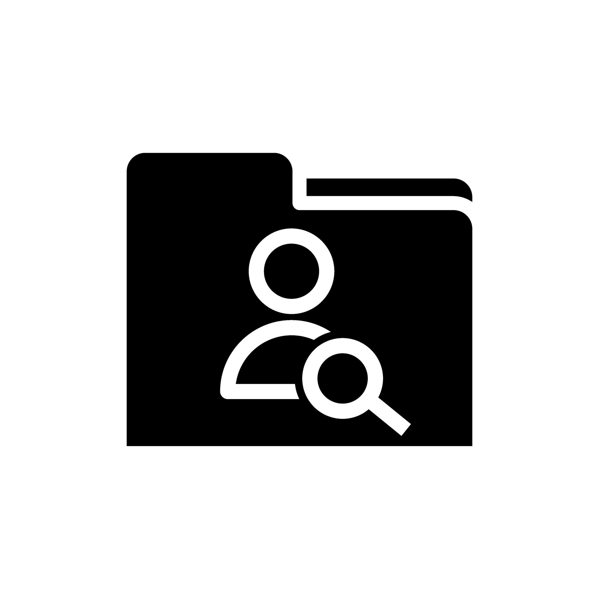 Users icon vector. Data archive illustration sign. Database symbol ...