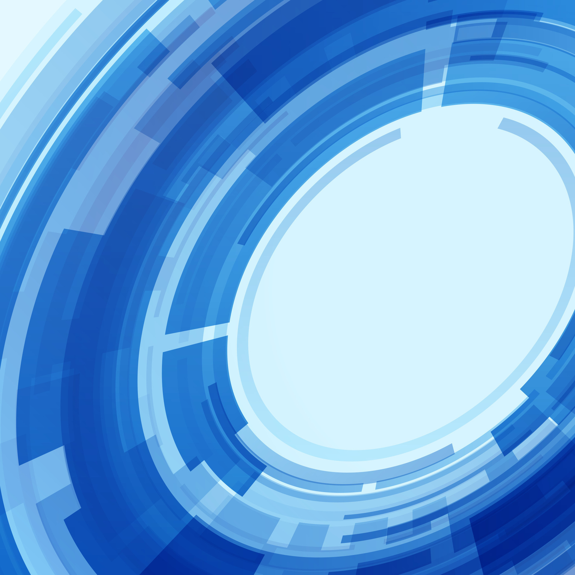 Blue Abstract Circular Design 42394353 Vector Art at Vecteezy