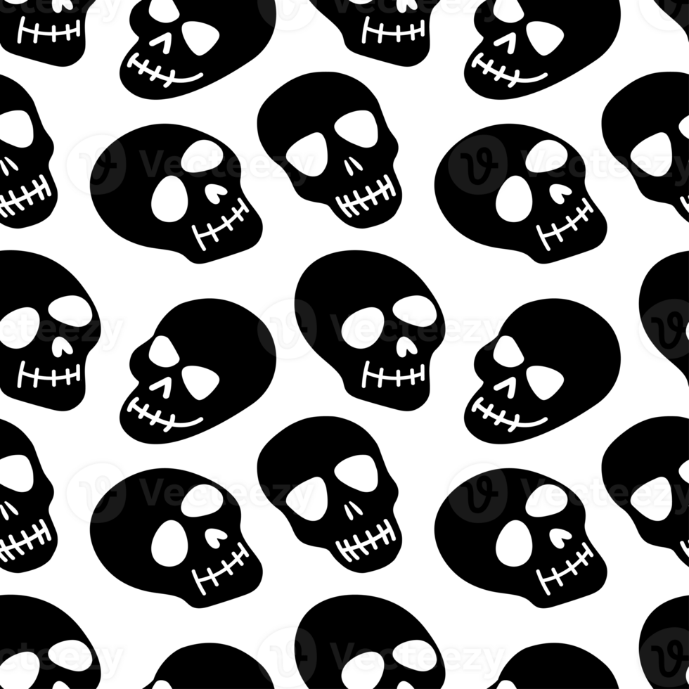 black skulls seamless pattern 42394467 PNG black skulls seamless pattern 42394467 PNG