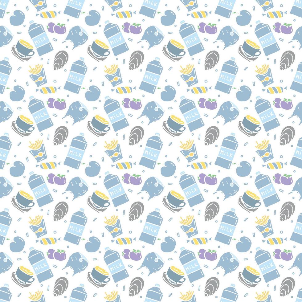 Seamless food pattern. Doodle food background 42398341 Vector Art at ... Seamless food pattern. Doodle food background 42398341 Vector Art at ...