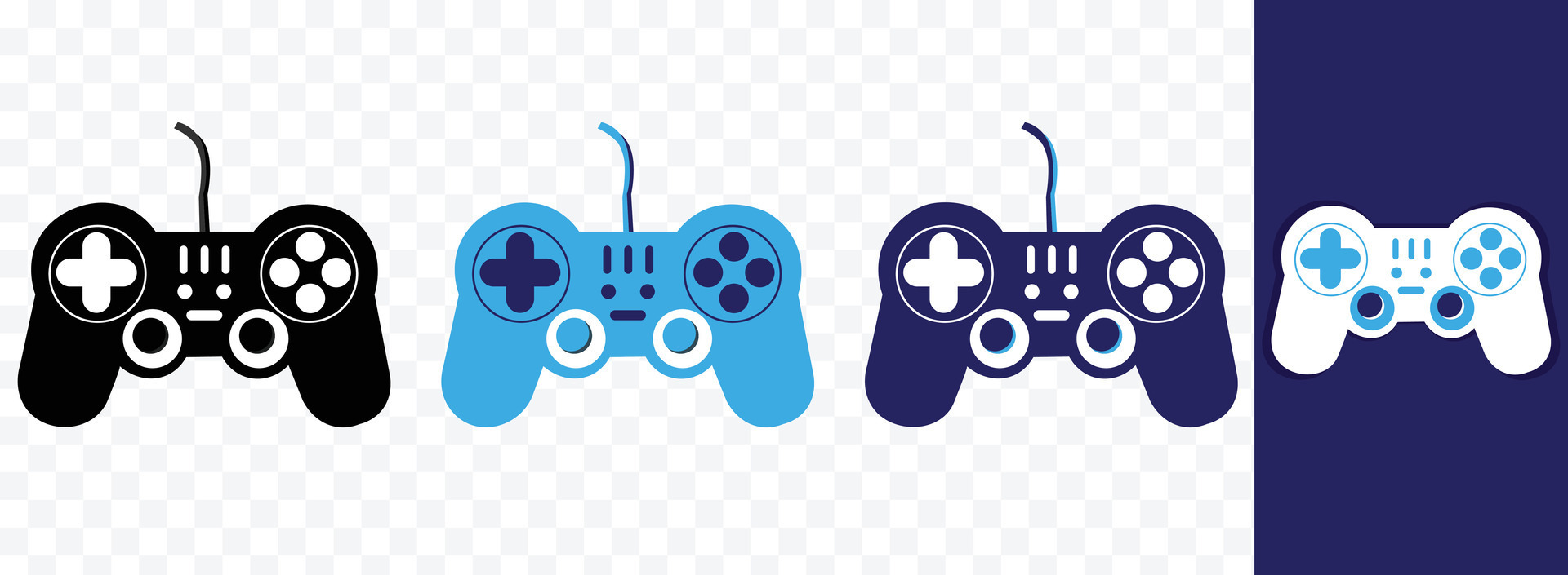 Console Icon Video Game Controller Or Gamepad Flat Icon For Apps And Websites Vector