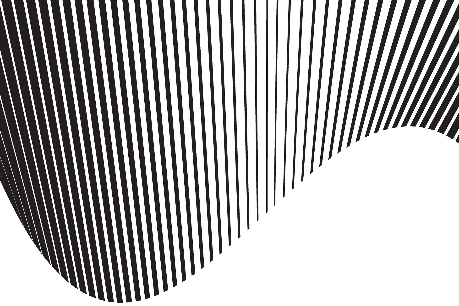 Modern Simple Abstract Black Color Stripes Vector Creative Pattern