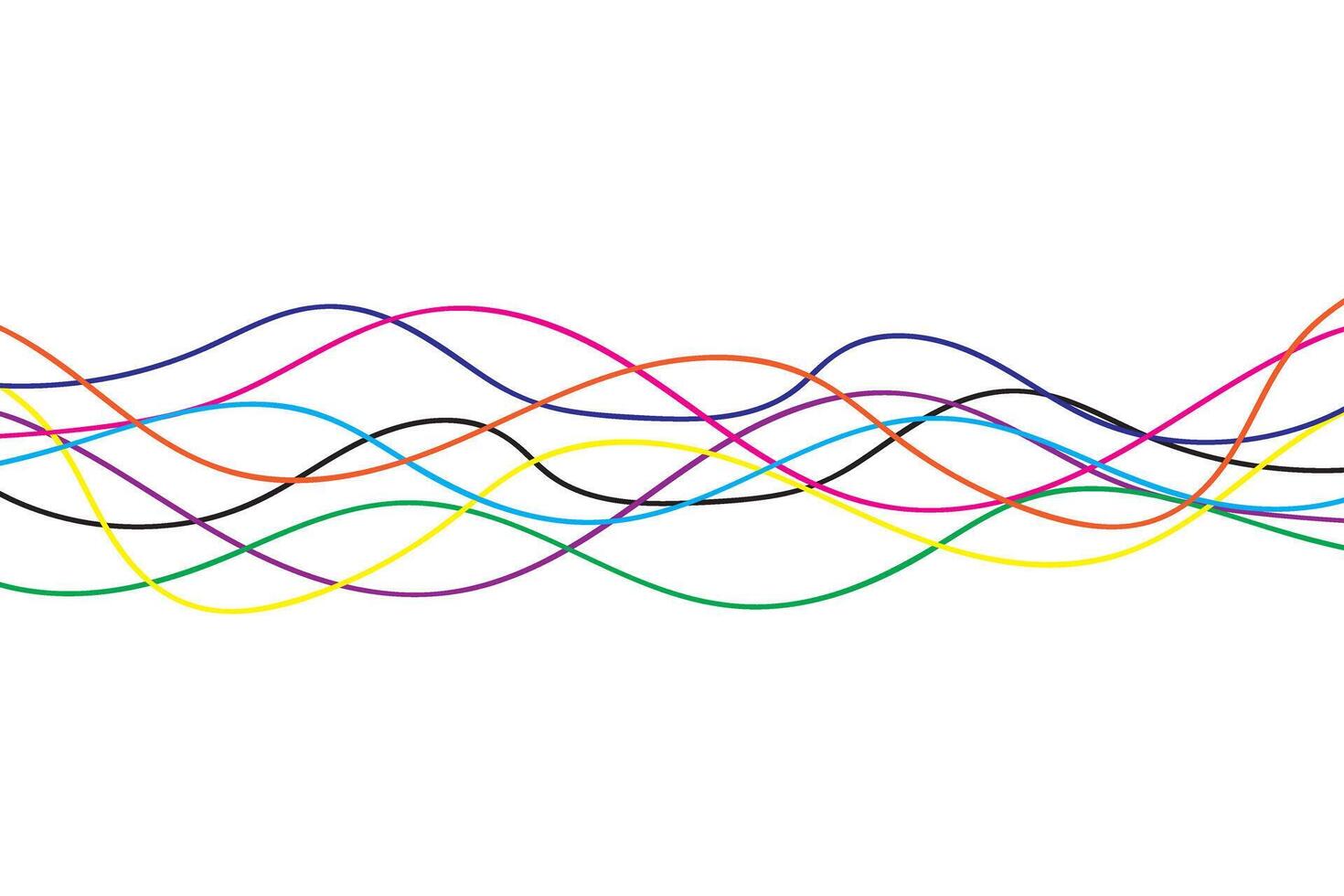 Modern Simple Abstract Seamlees Line Pattern Art Perfect For Background