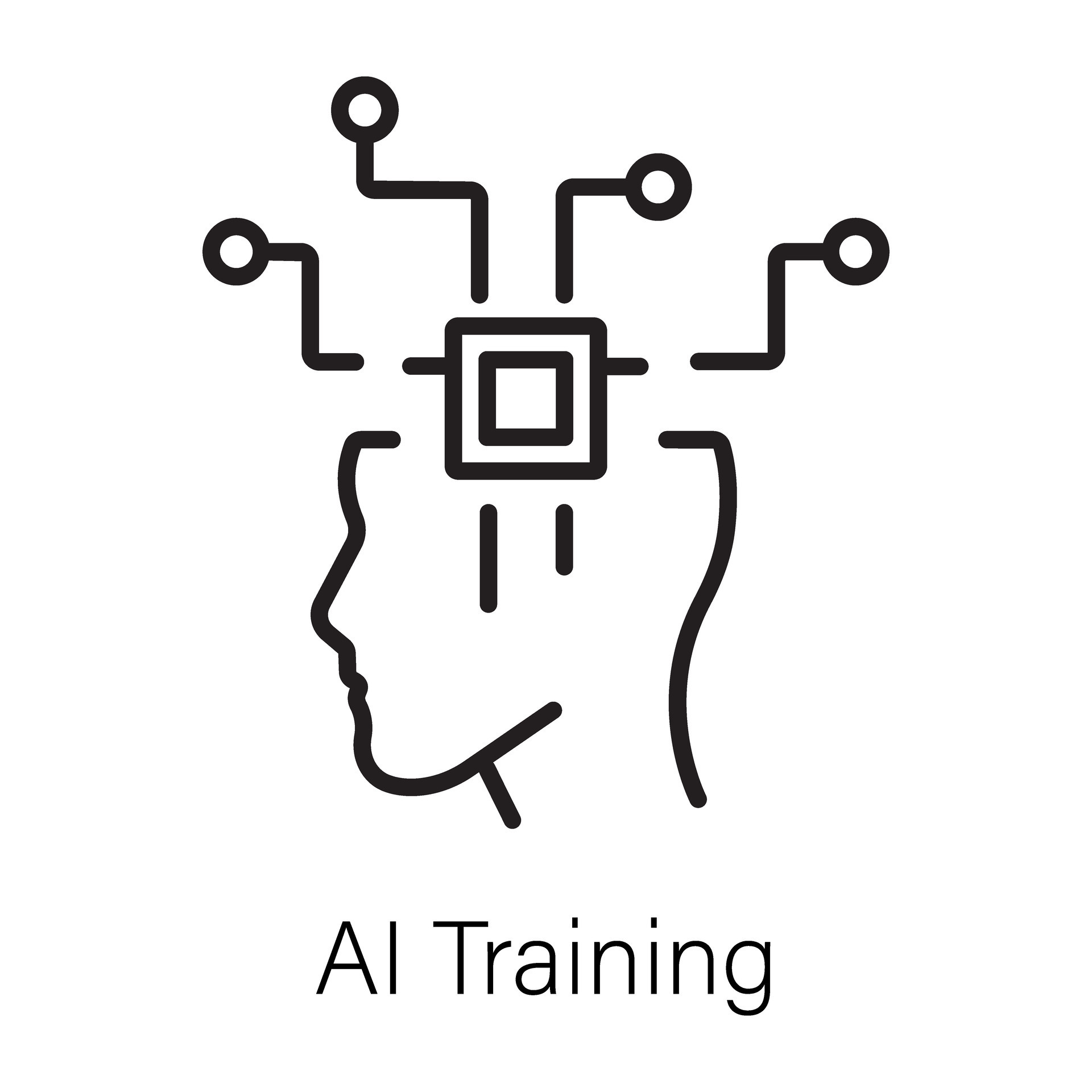 Trendy AI Training 42407282 Vector Art at Vecteezy