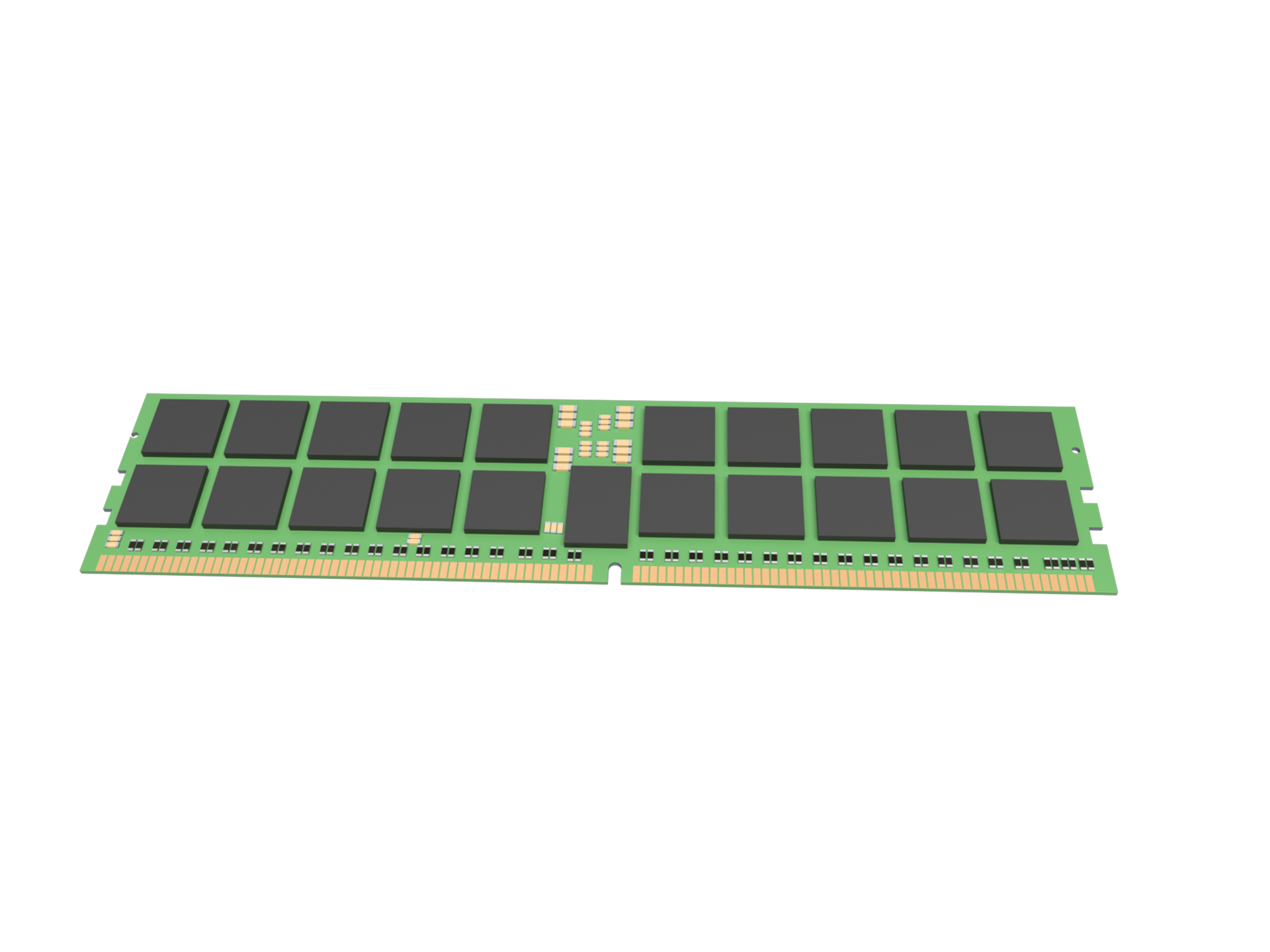 3d Realistic Ddr5 Ram Rendering Cutting Edge Memory Visualization