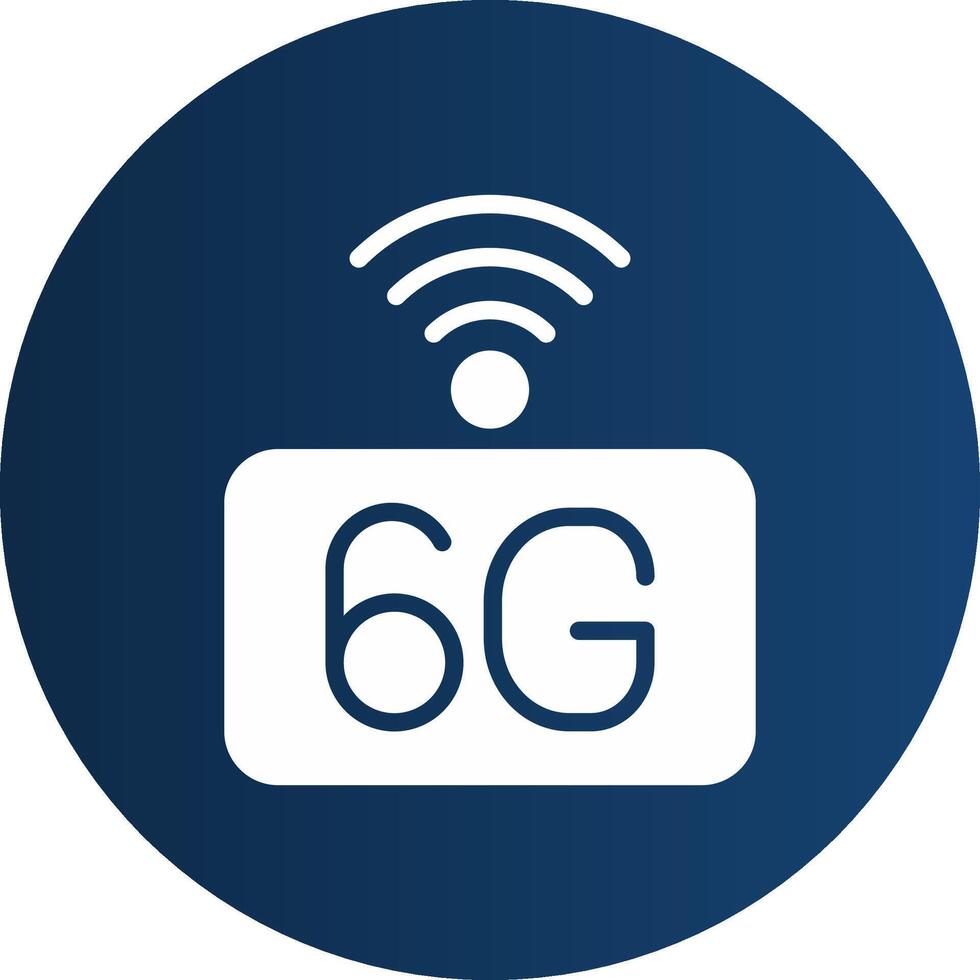 6G Network Creative Icon Design 42462800 Vector Art at Vecteezy