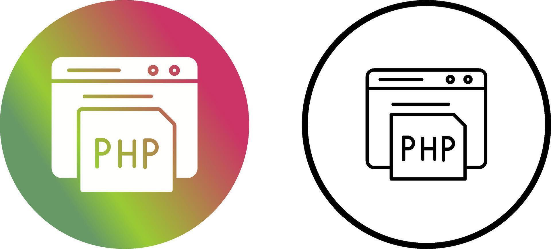 PHP Vector Icon 42477664 Vector Art at Vecteezy