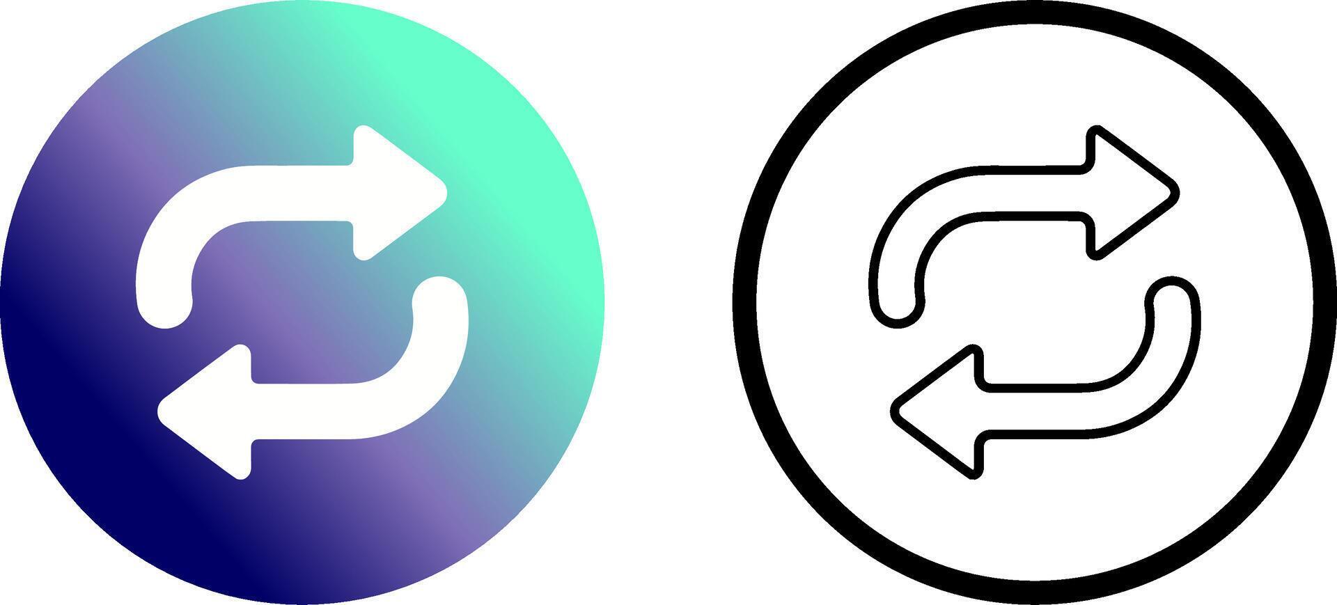 Repeat Vector Icon 42478855 Vector Art at Vecteezy