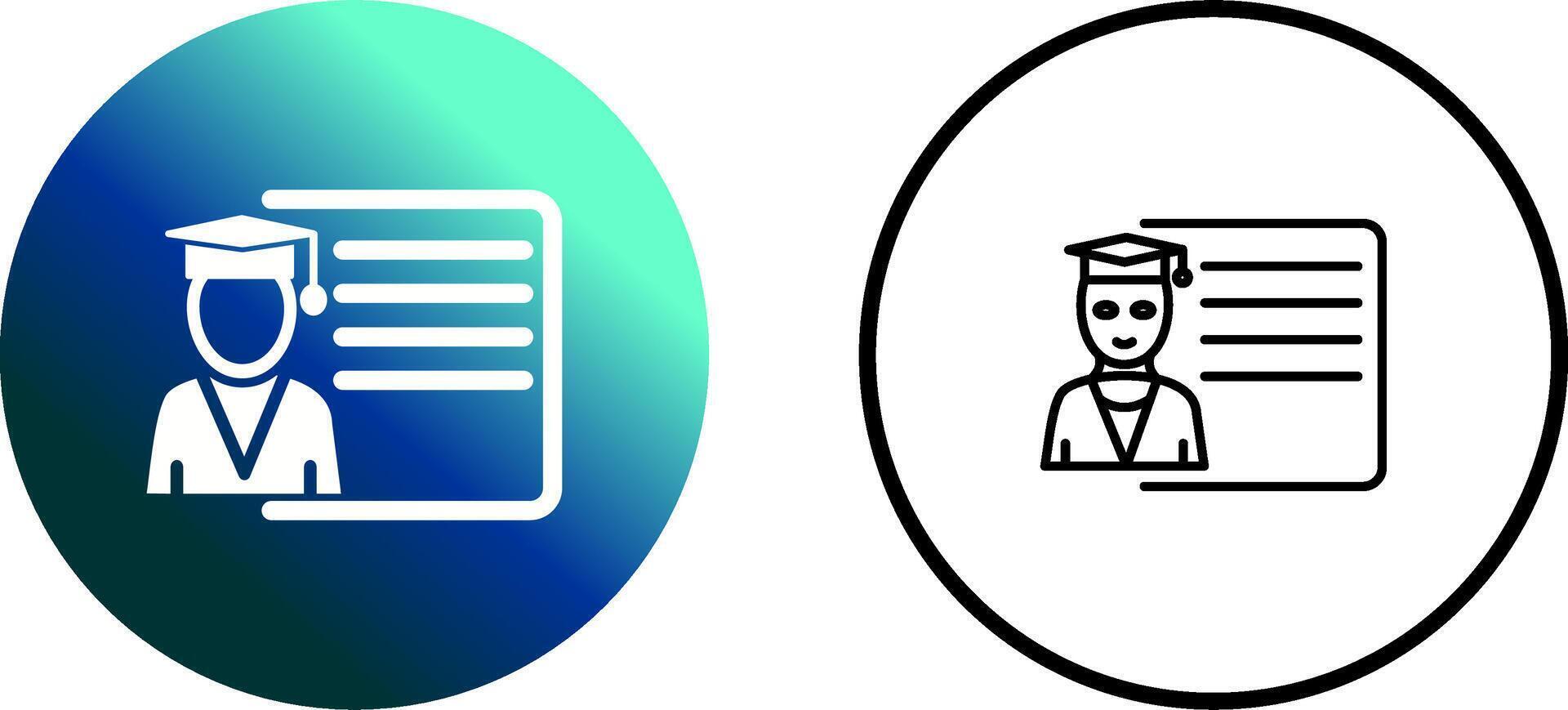 Lecture Vector Icon 42479849 Vector Art at Vecteezy