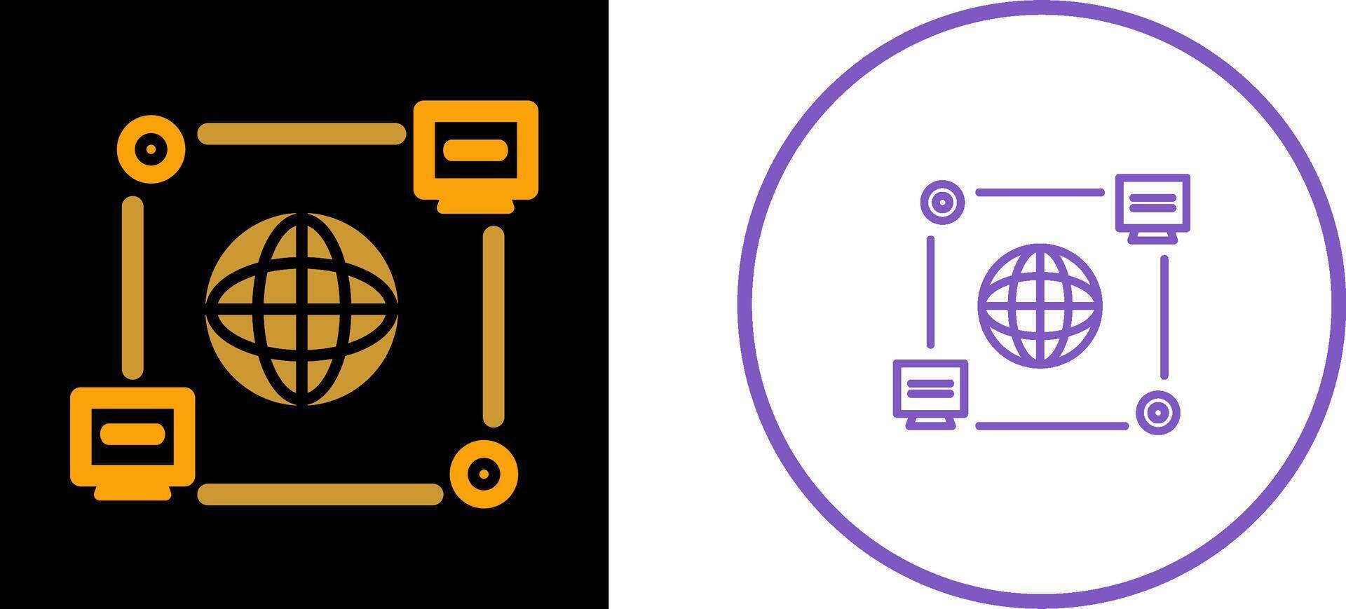 Computer Connection Vector Icon 42479956 Vector Art at Vecteezy