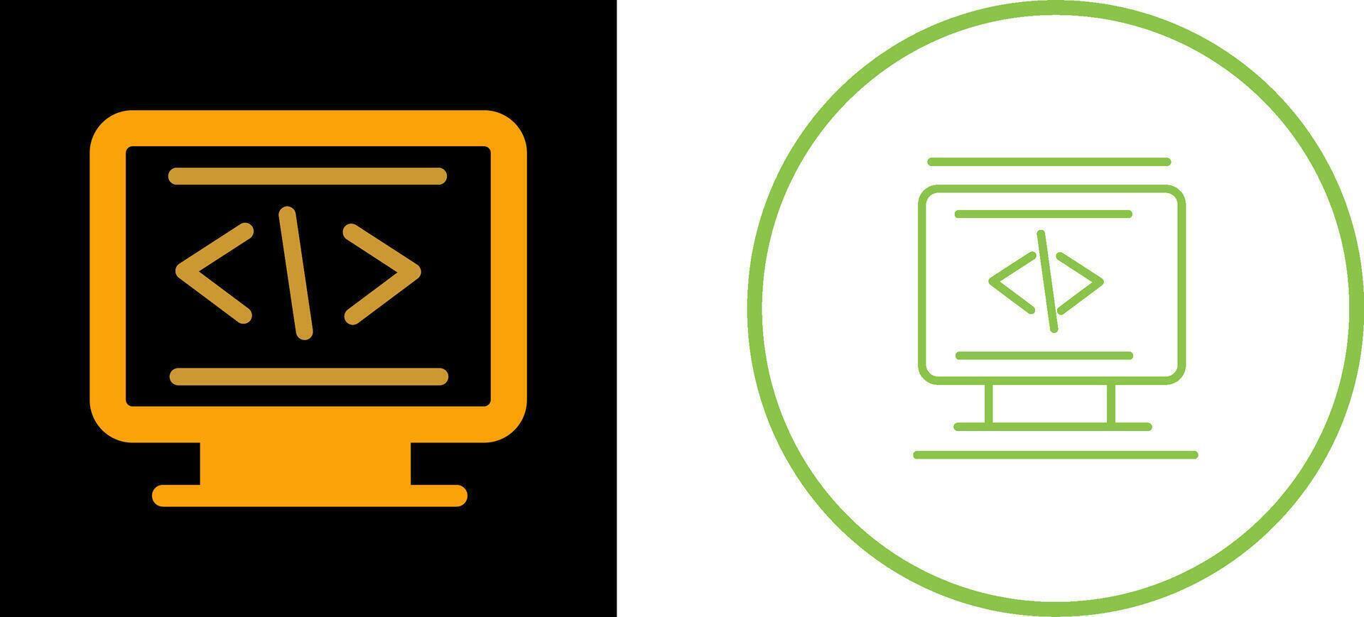 Coding Vector Icon 42480215 Vector Art at Vecteezy