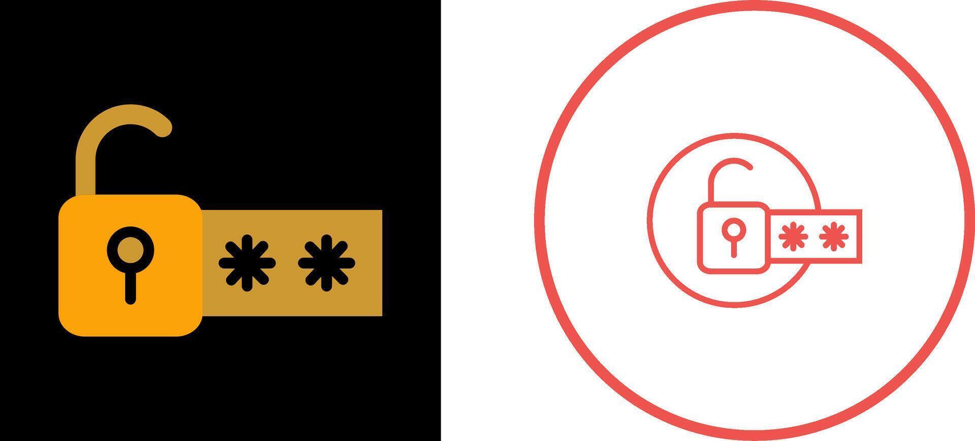 Passcode Lock Vector Icon 42480756 Vector Art at Vecteezy