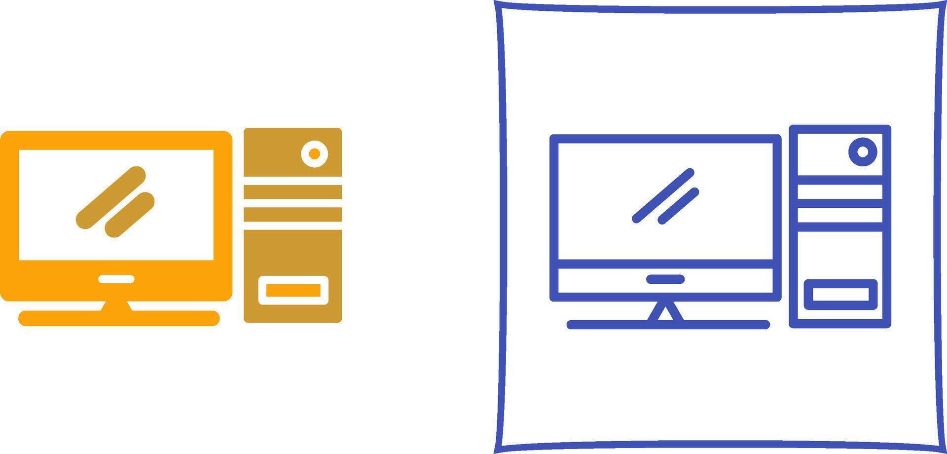 Computer Vector Icon 42487154 Vector Art at Vecteezy