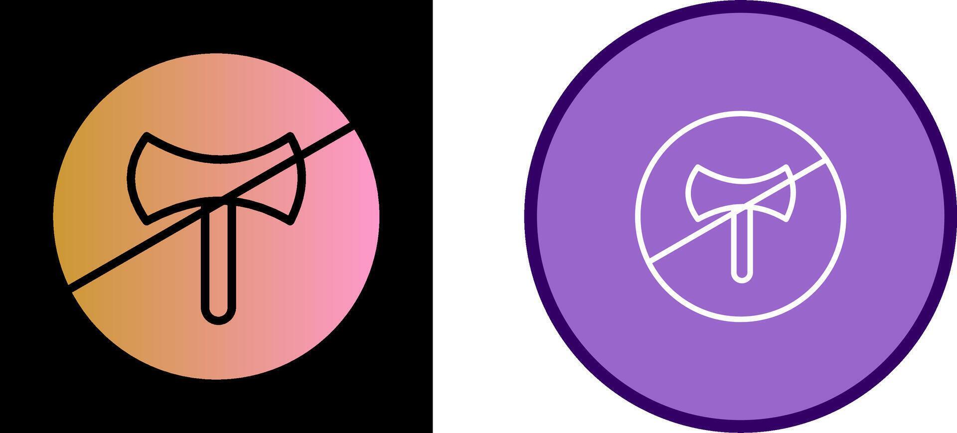 No Weapons Vector Icon 42489618 Vector Art at Vecteezy