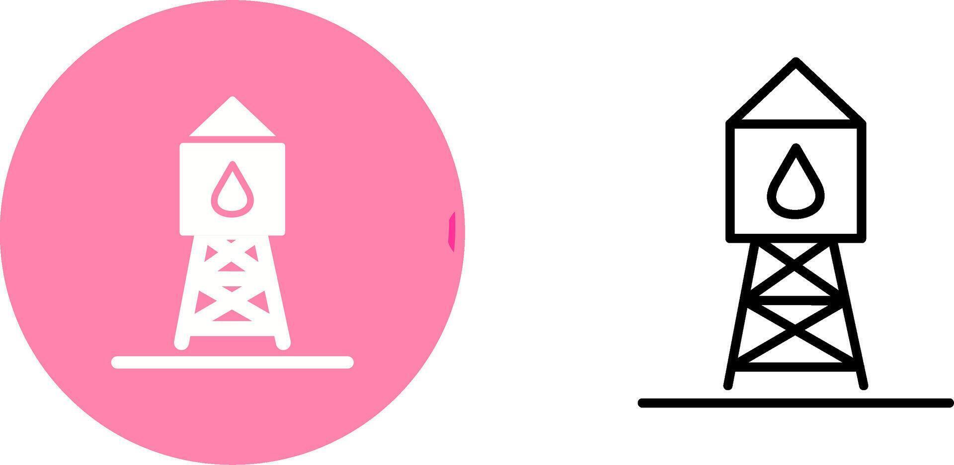 Water Tower Vector Icon 42492539 Vector Art At Vecteezy