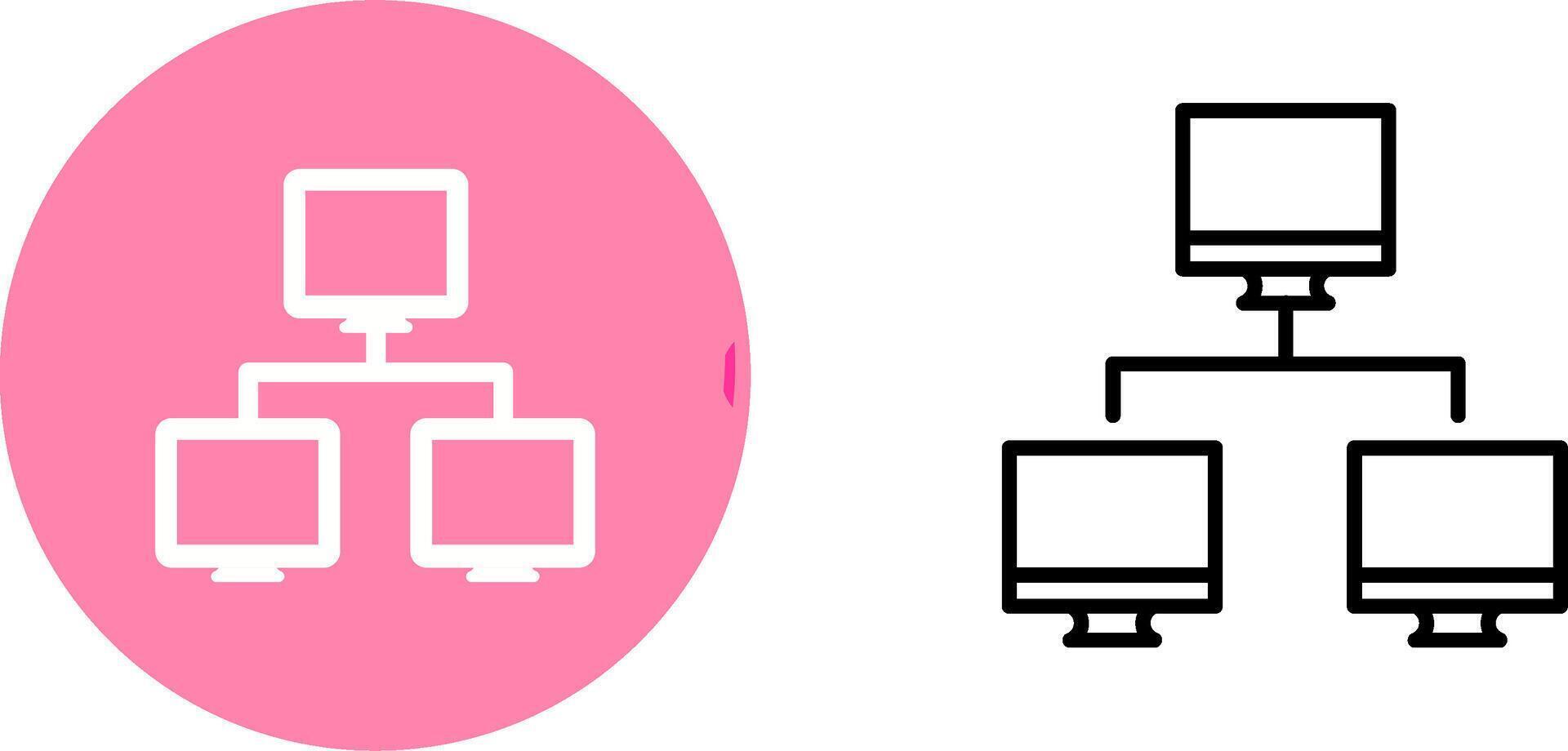 Computer Networks Vector Icon 42492814 Vector Art at Vecteezy