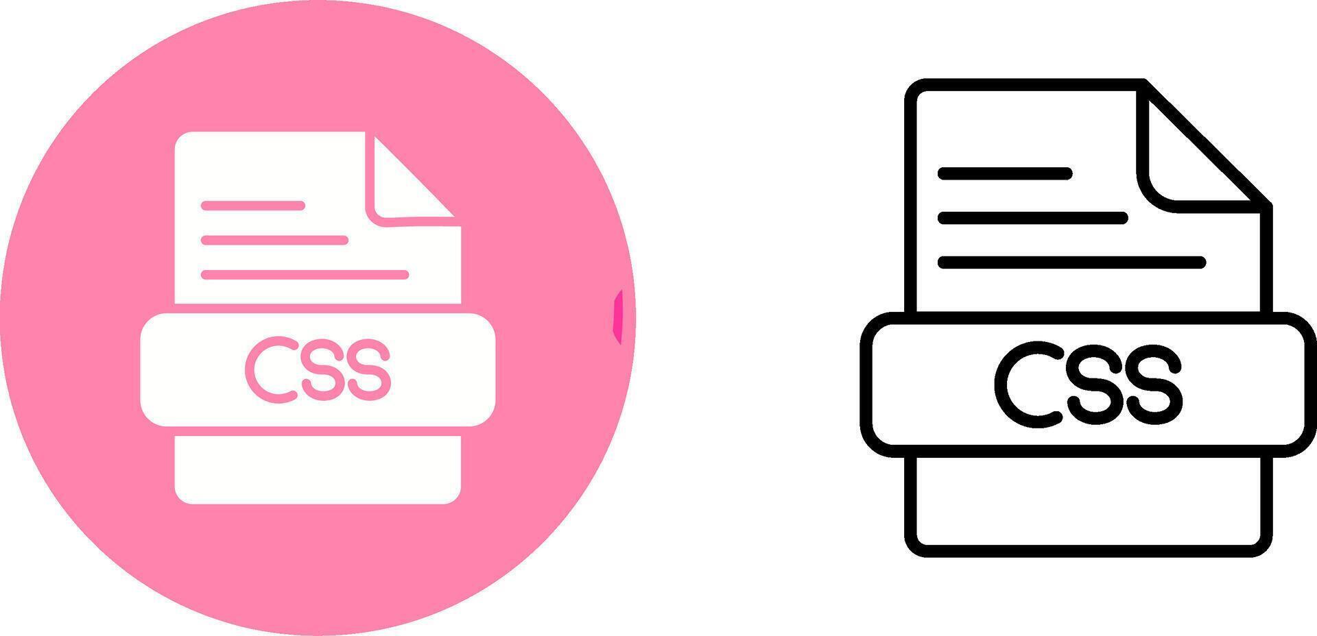 CSS Vector Icon 42493705 Vector Art at Vecteezy